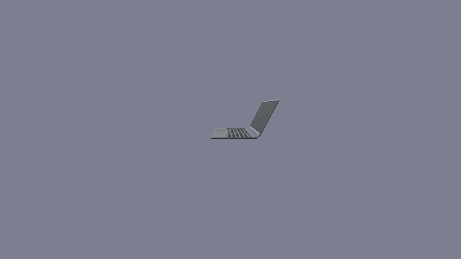 Simple laptop - Download Free 3D model by Zkaael [5817d27] - Sketchfab