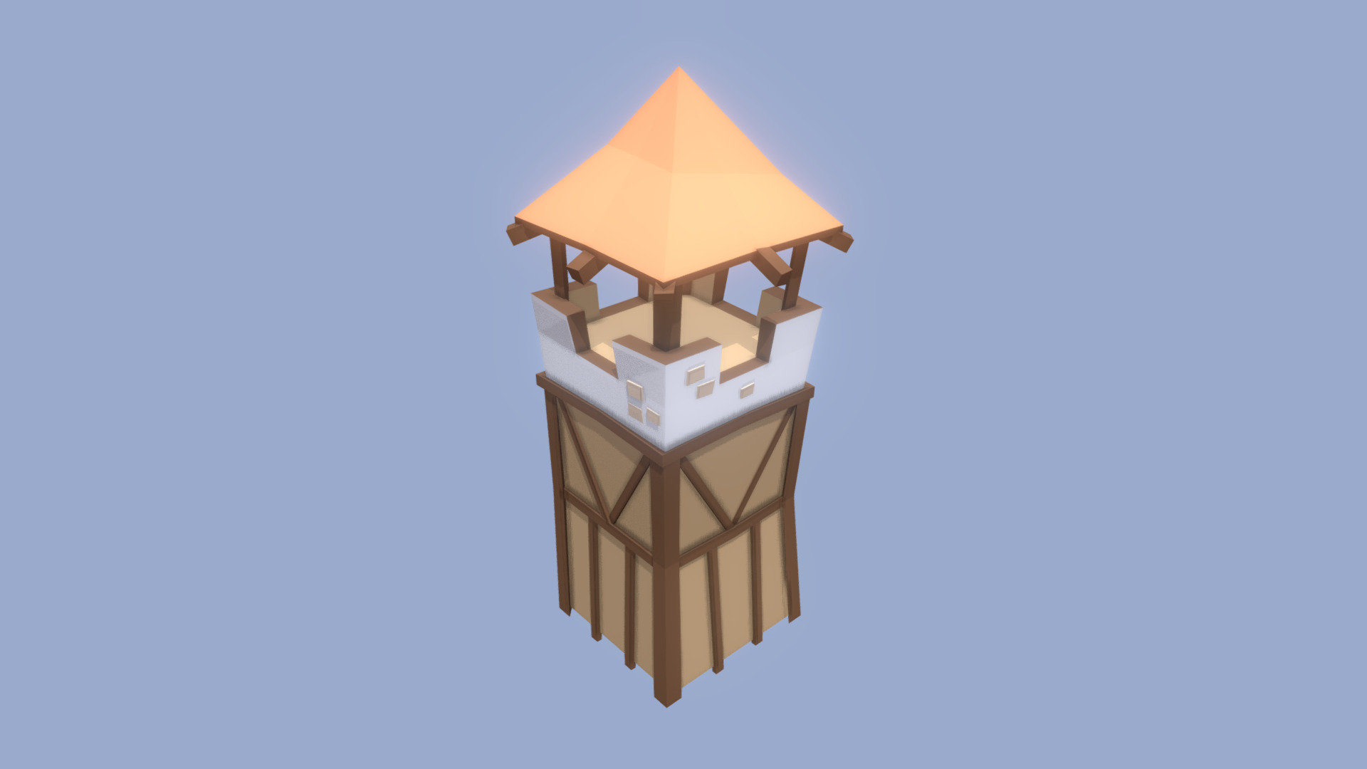 Tower - Download Free 3D model by Guillermo T (@guillermot) [5817de8 ...