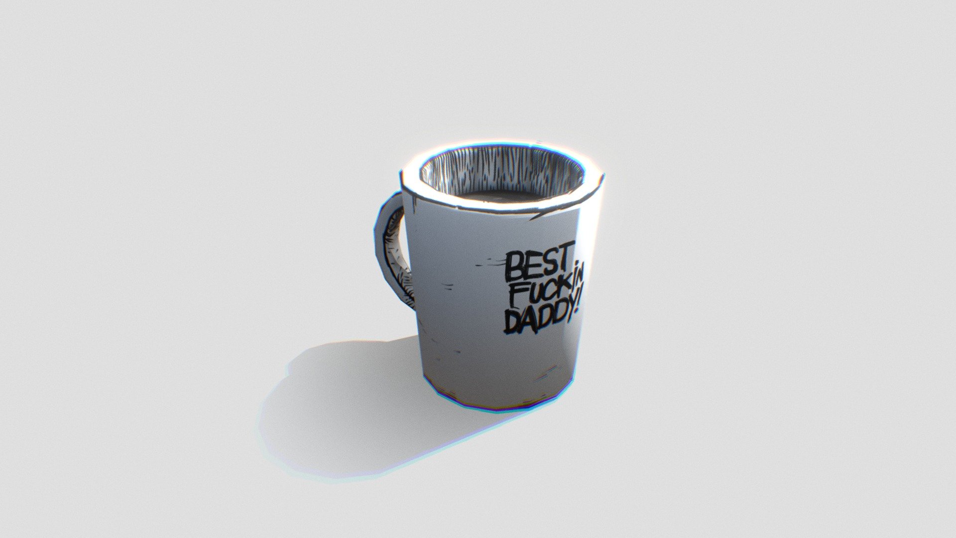 Mug . Handpainted Texture - Buy Royalty Free 3D model by A ...