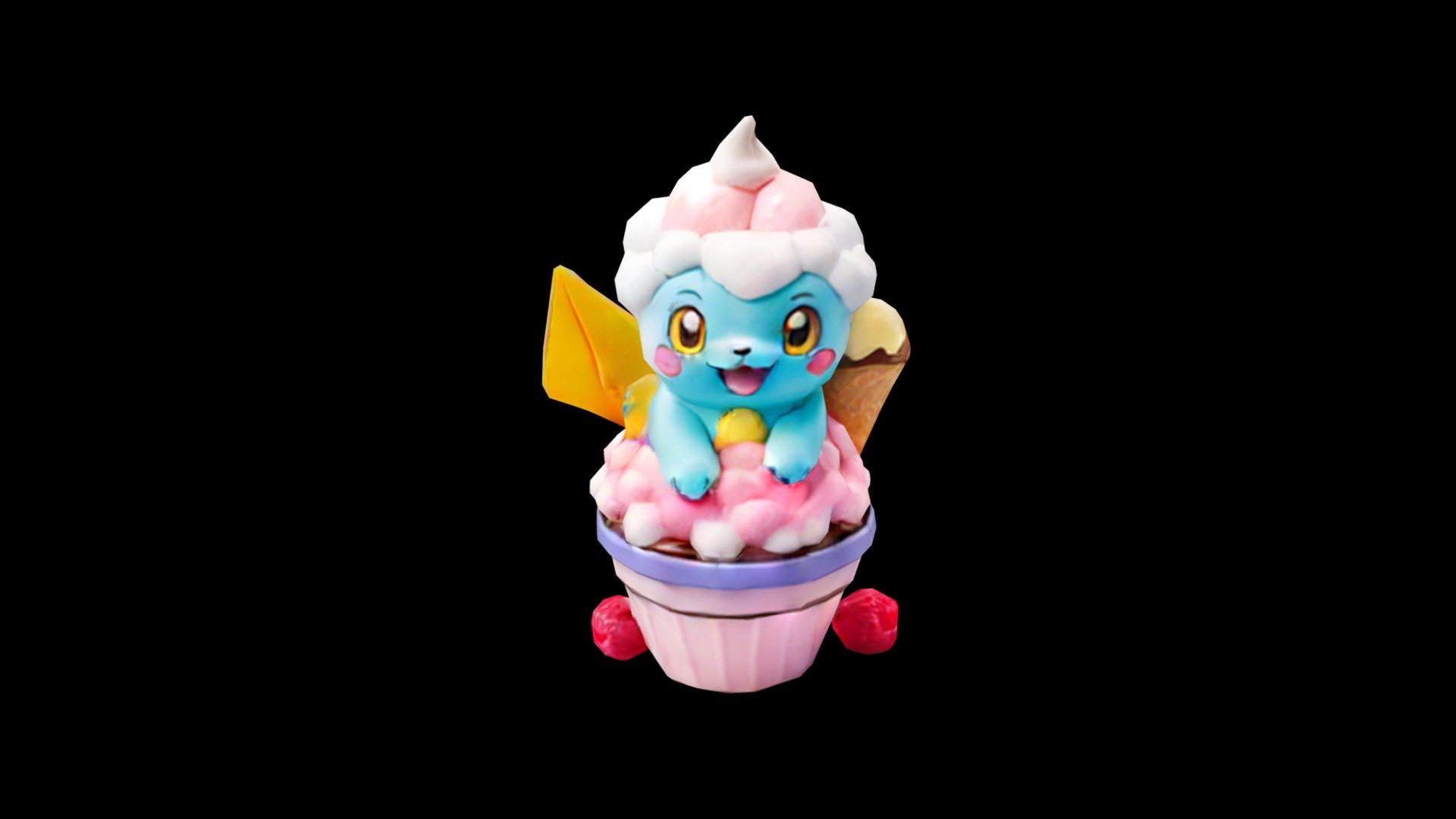 Sweet Pink Toy Creative Design for Baby Products - Download Free 3D ...