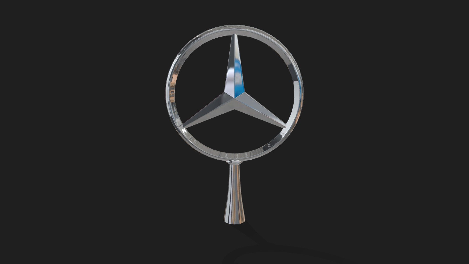 Mercedes Emblem - Download Free 3D model by rknight17 (@rknight1 ...