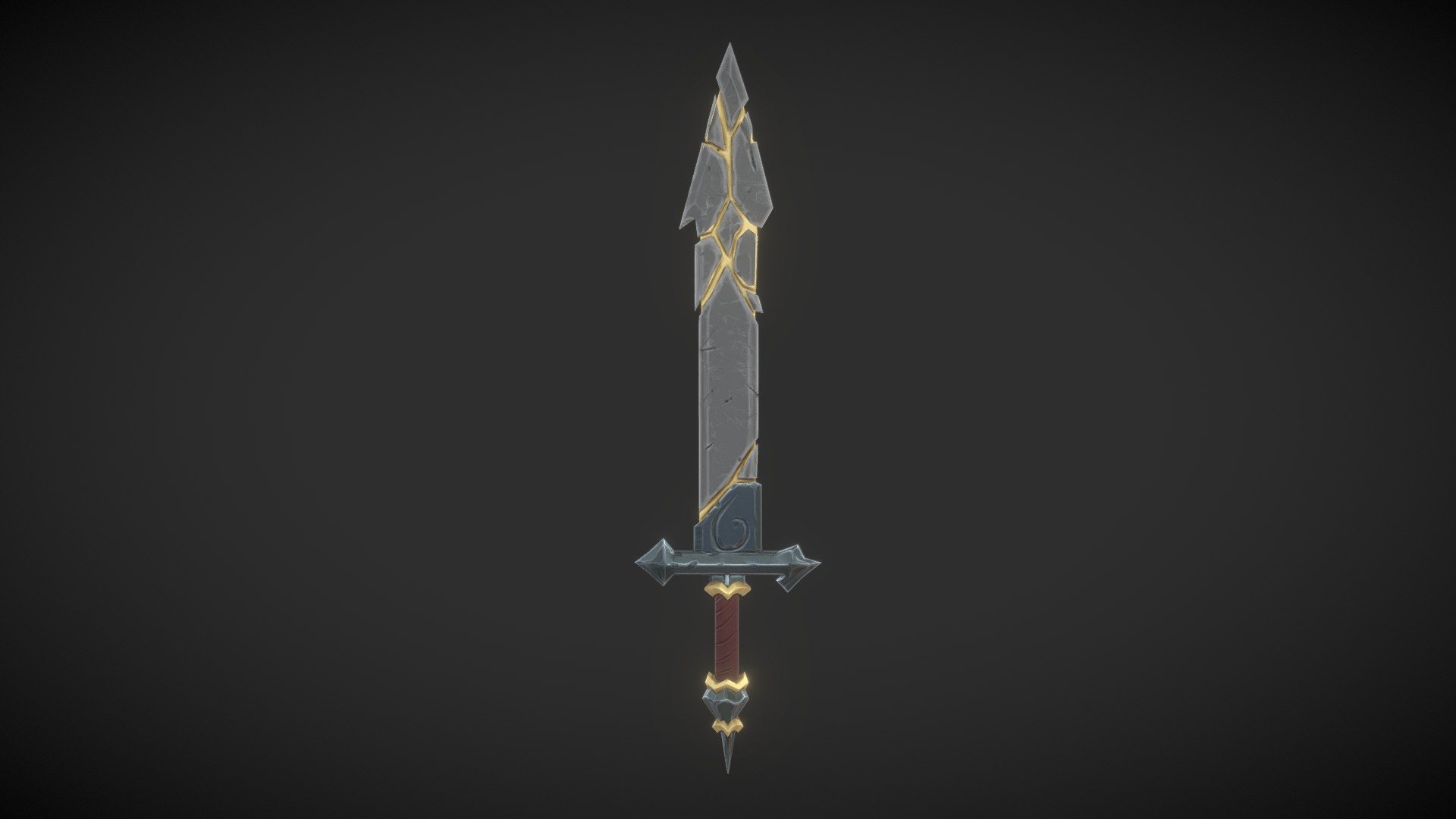 Stylized Sword - 3D model by JW.3d [5818f97] - Sketchfab