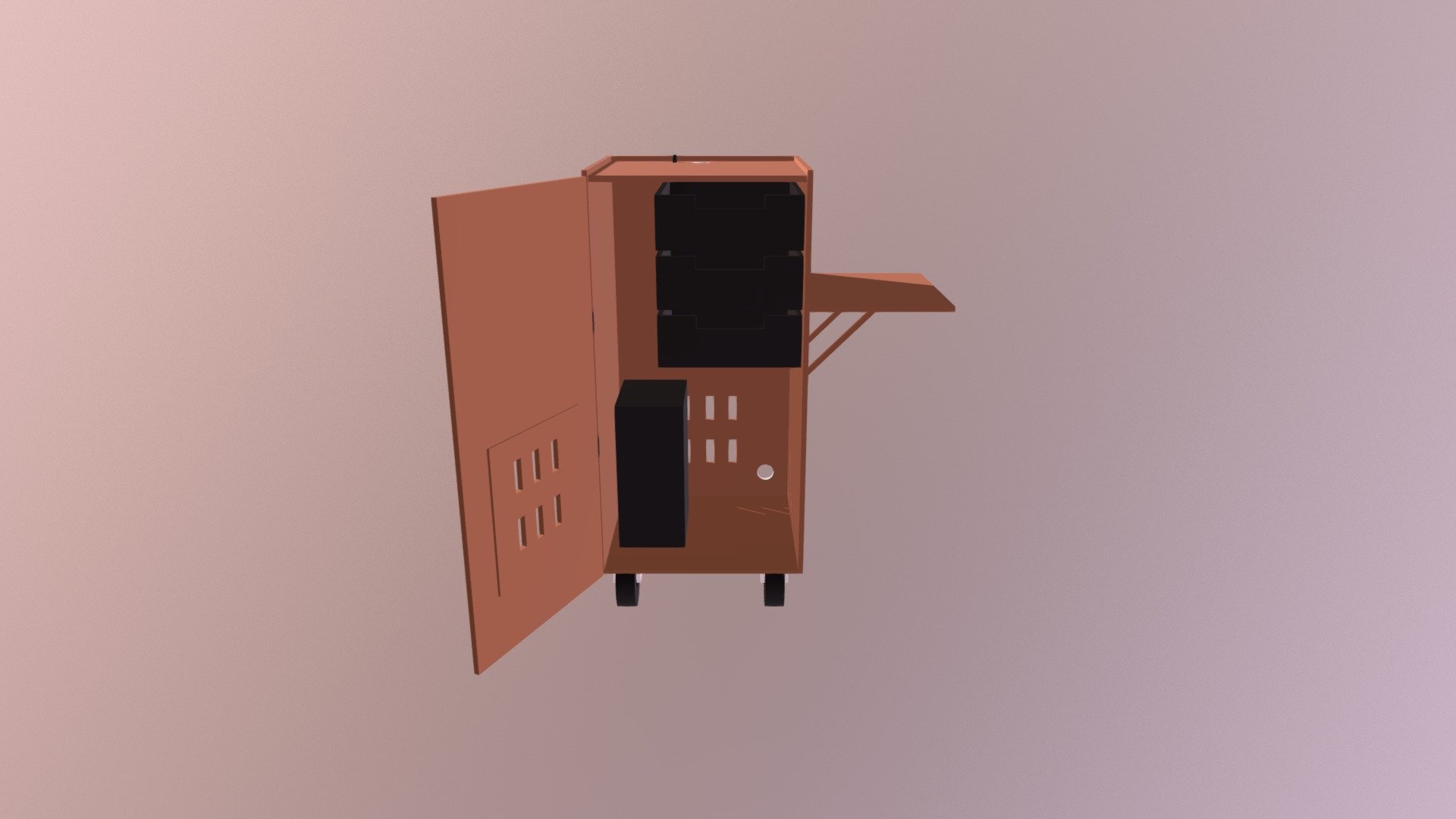 Mobile Stand for Teaching - 3D model by minhanh0604 [5819175] - Sketchfab