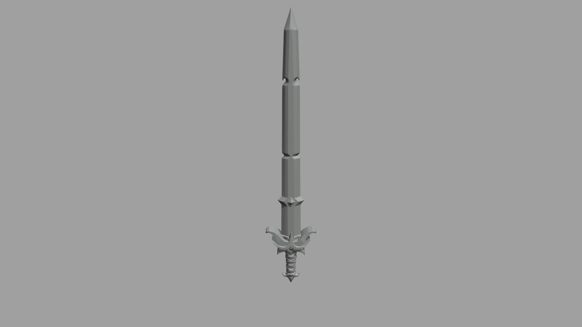 new fantacy sword - 3D model by HalleHoitinga [58192ef] - Sketchfab
