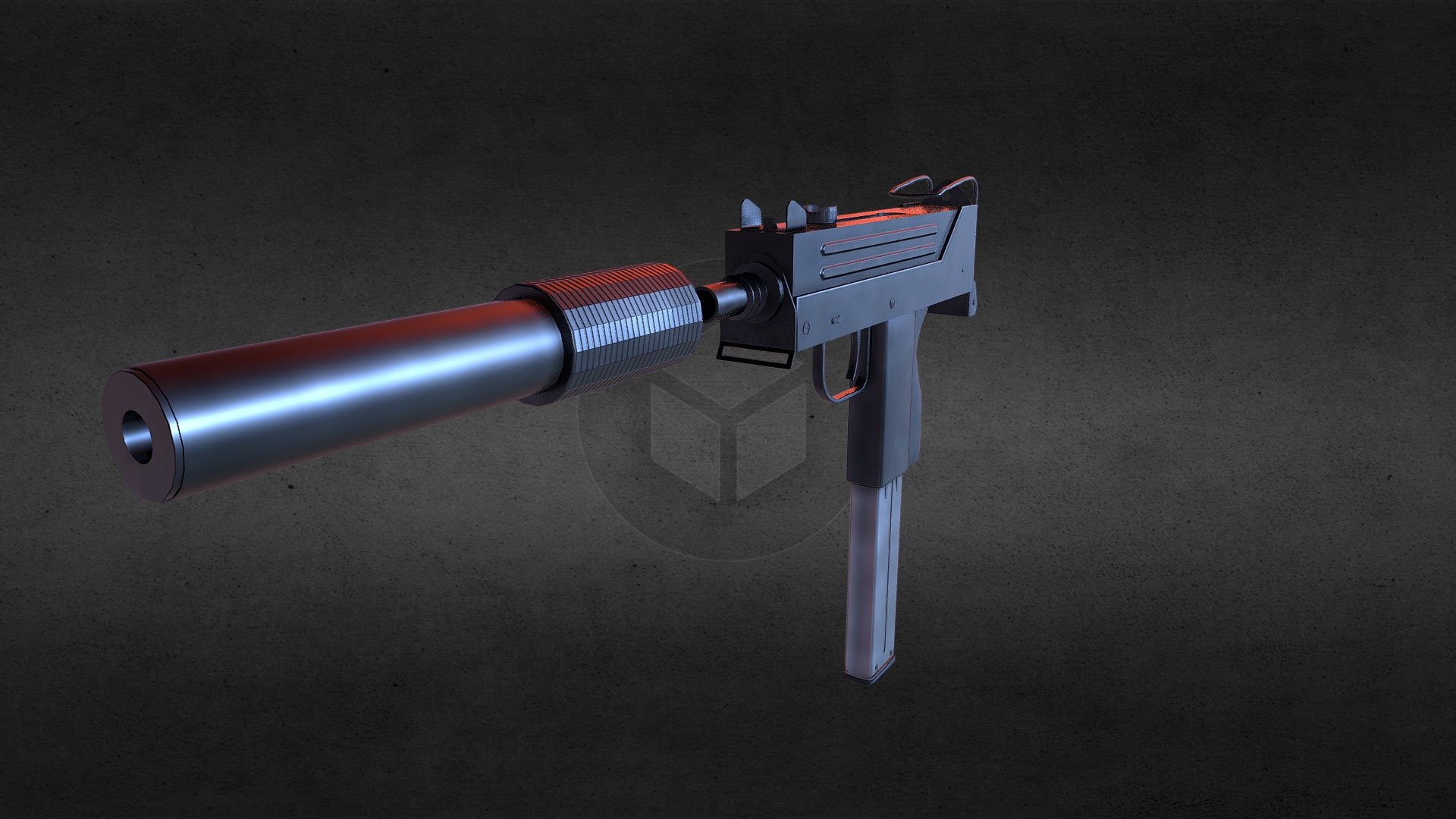 MAC-10 - Download Free 3D model by Ivan.Konrad [5819ea5] - Sketchfab