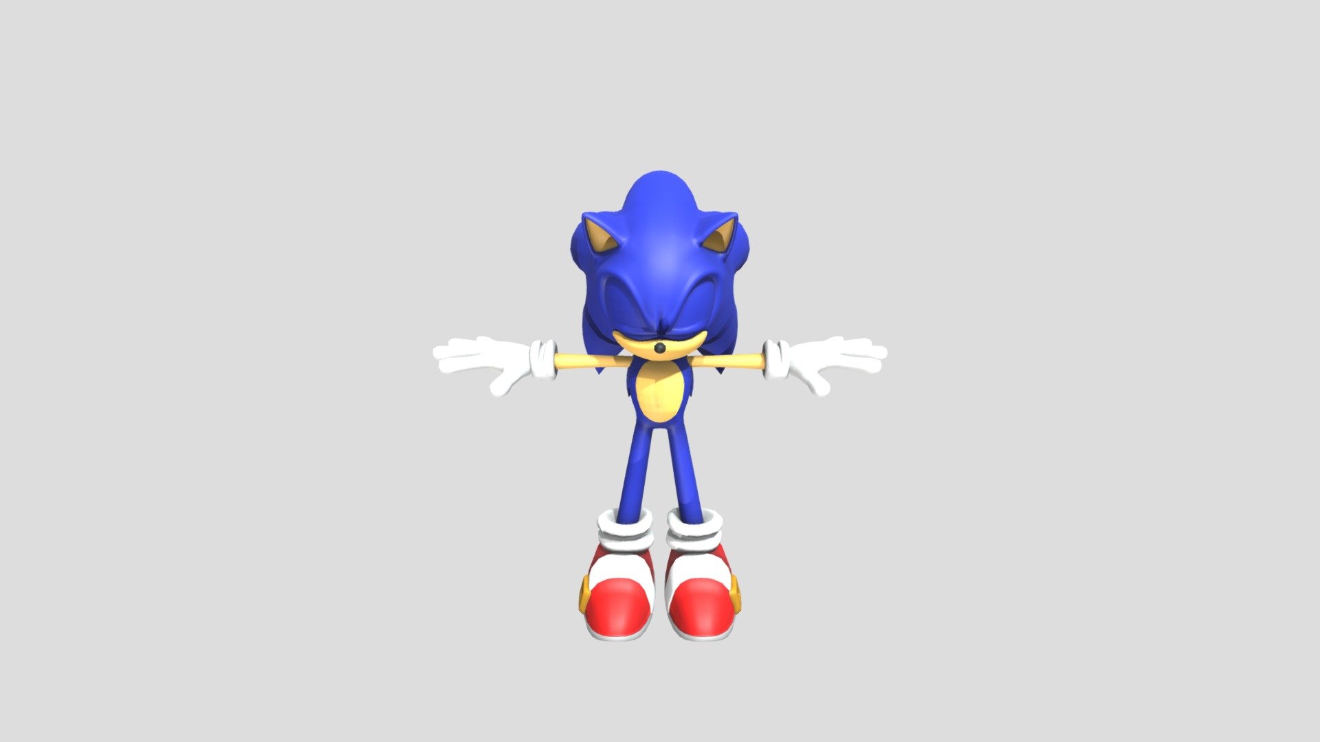 Sonic The Hedgehog Rig - 3D model by tochithesonicfan1009 [581a142 ...