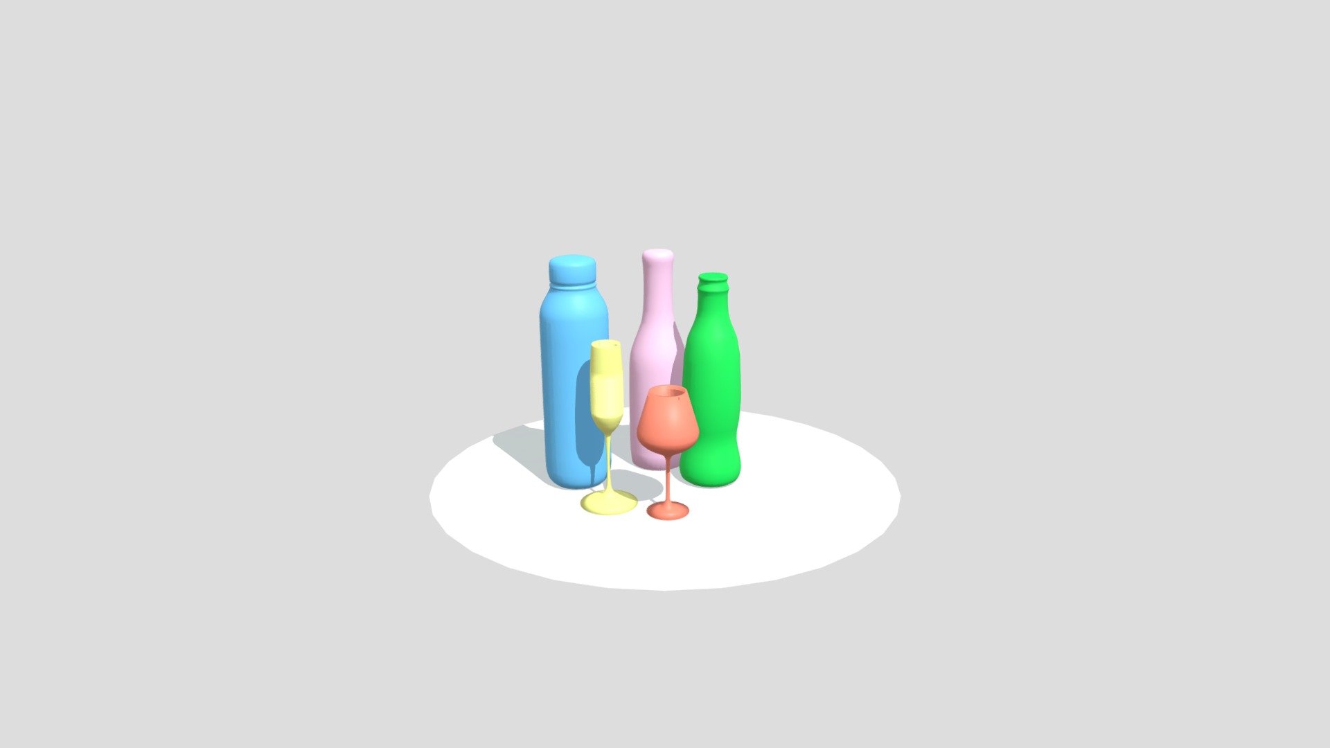 Bottle1 - 3D model by Tiwter.Phatcharaporn [581a39f] - Sketchfab