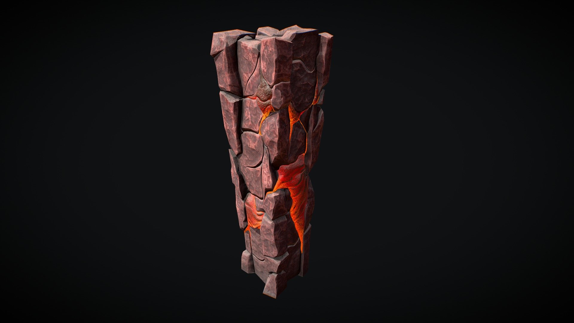 Hell column - 3D model by grecay [581ba96] - Sketchfab