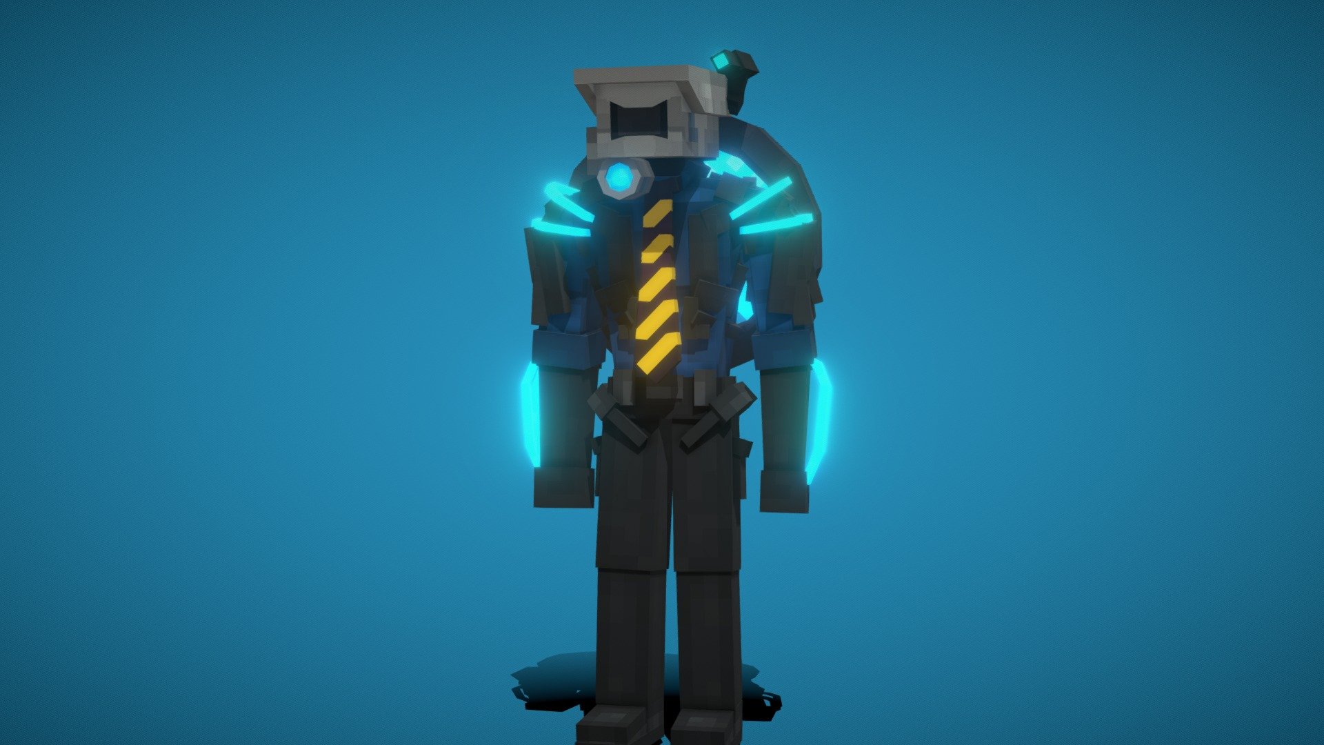 CH4D CameraMan - Download Free 3D model by Mr. Dreivar (@MrDreivar ...