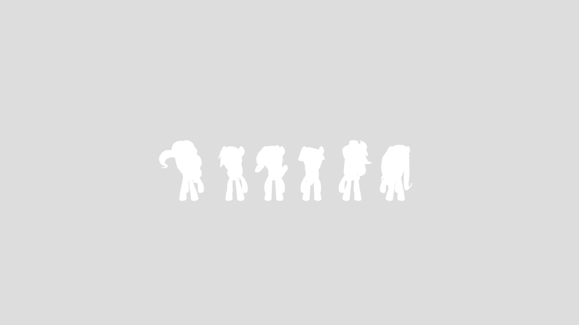 Mane-6-pack - Download Free 3D model by MLPlover1 [581c0b0] - Sketchfab