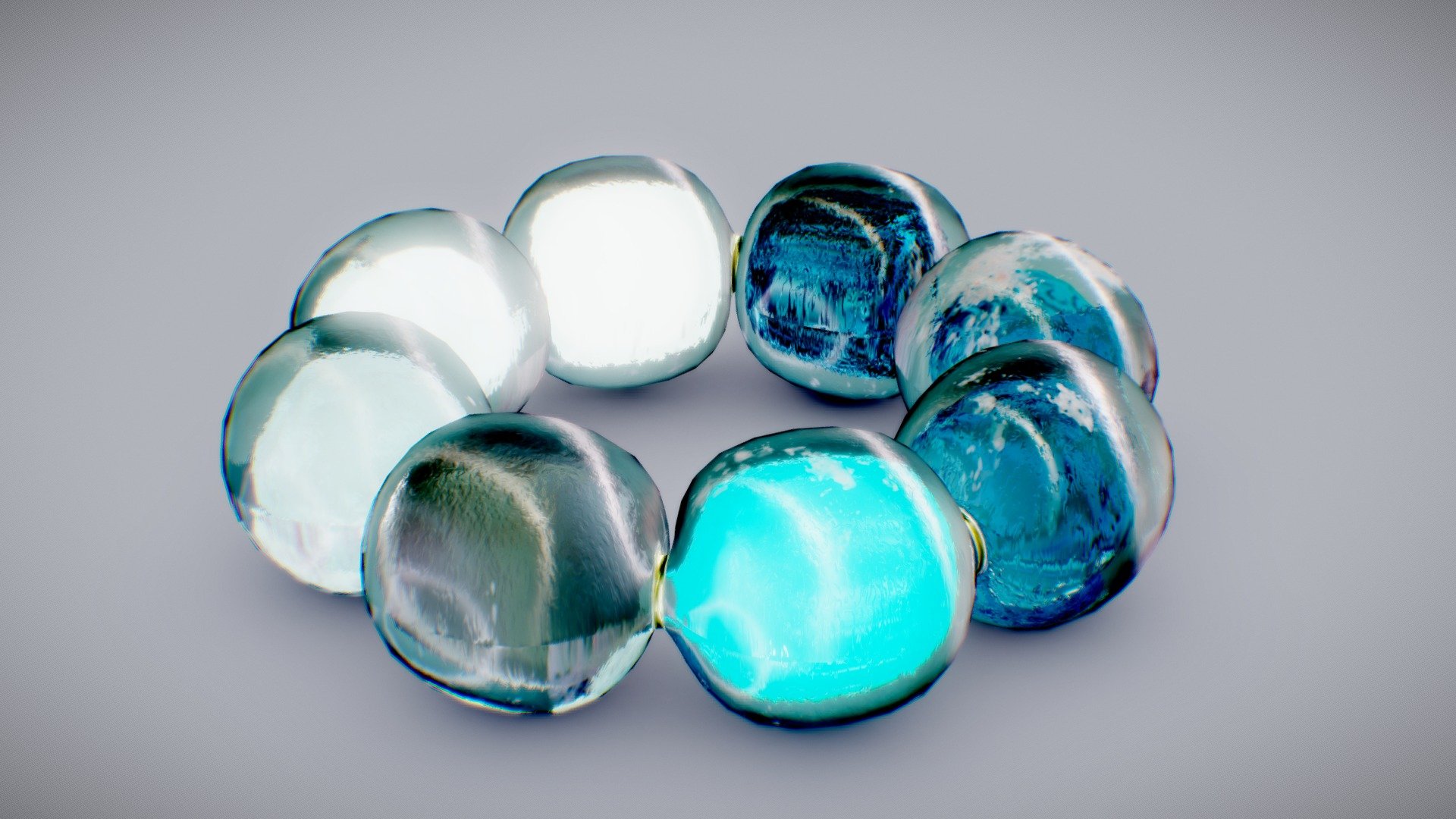 glass_ball_ring - Download Free 3D model by KatoMendako [581d57d ...