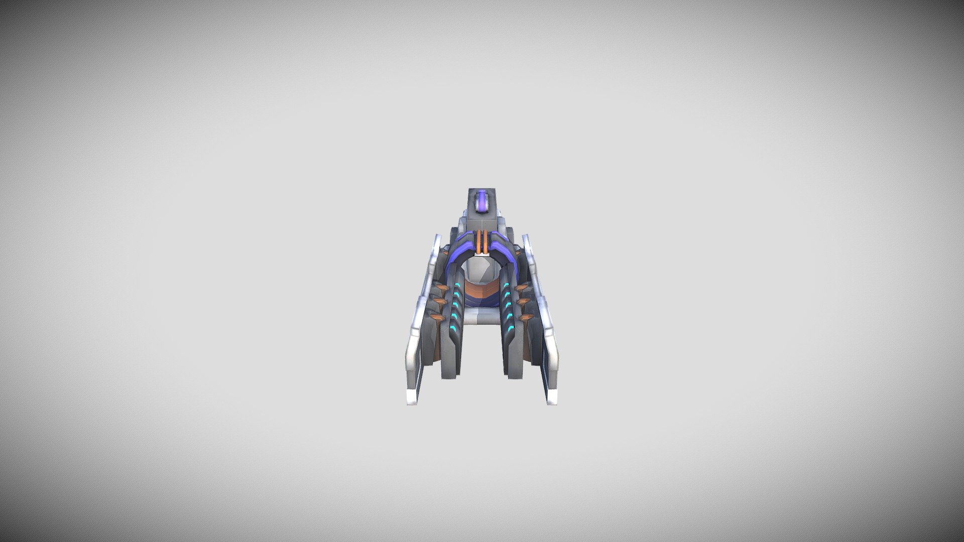 Formative Tesla Cannon - Winston Overwatch gun - 3D model by MattCane3D ...