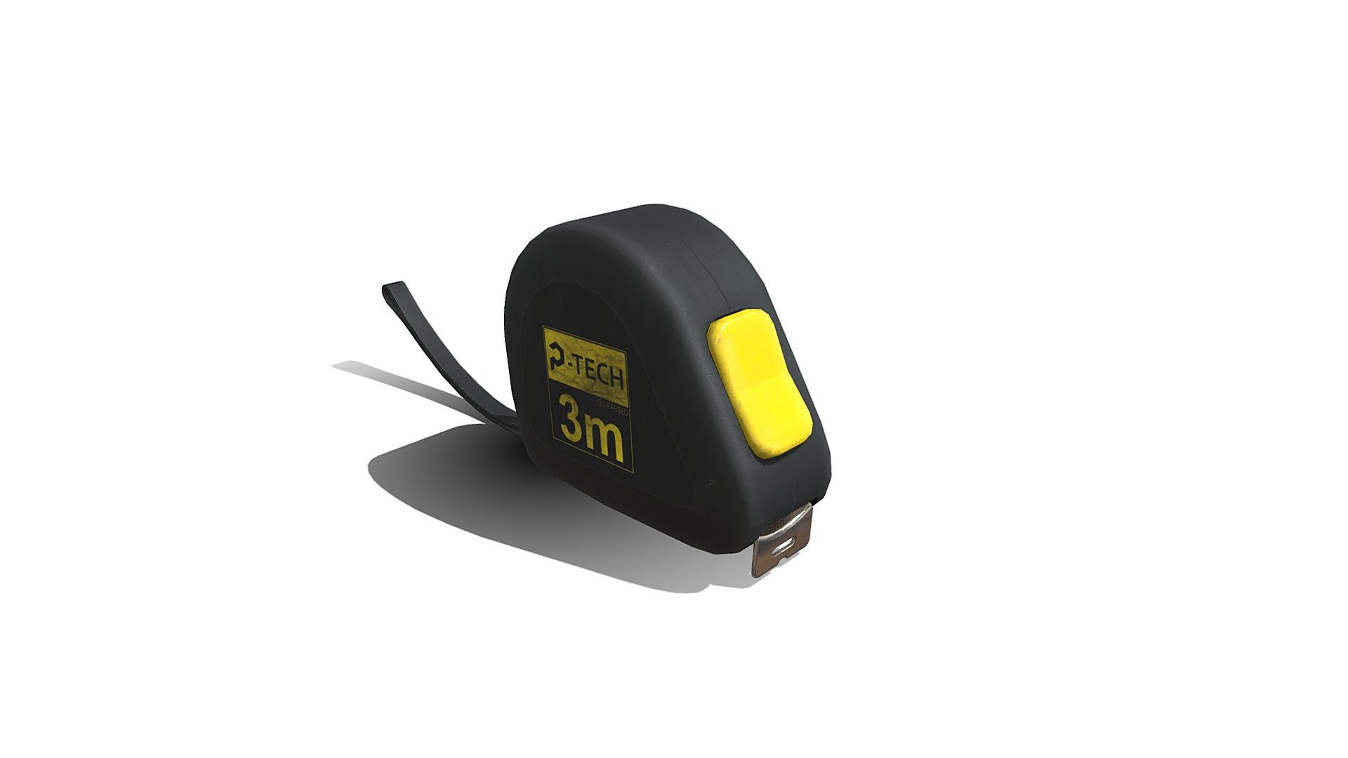 Measuring Tape 01 4k - Download Free 3D model by mohamedhussien ...