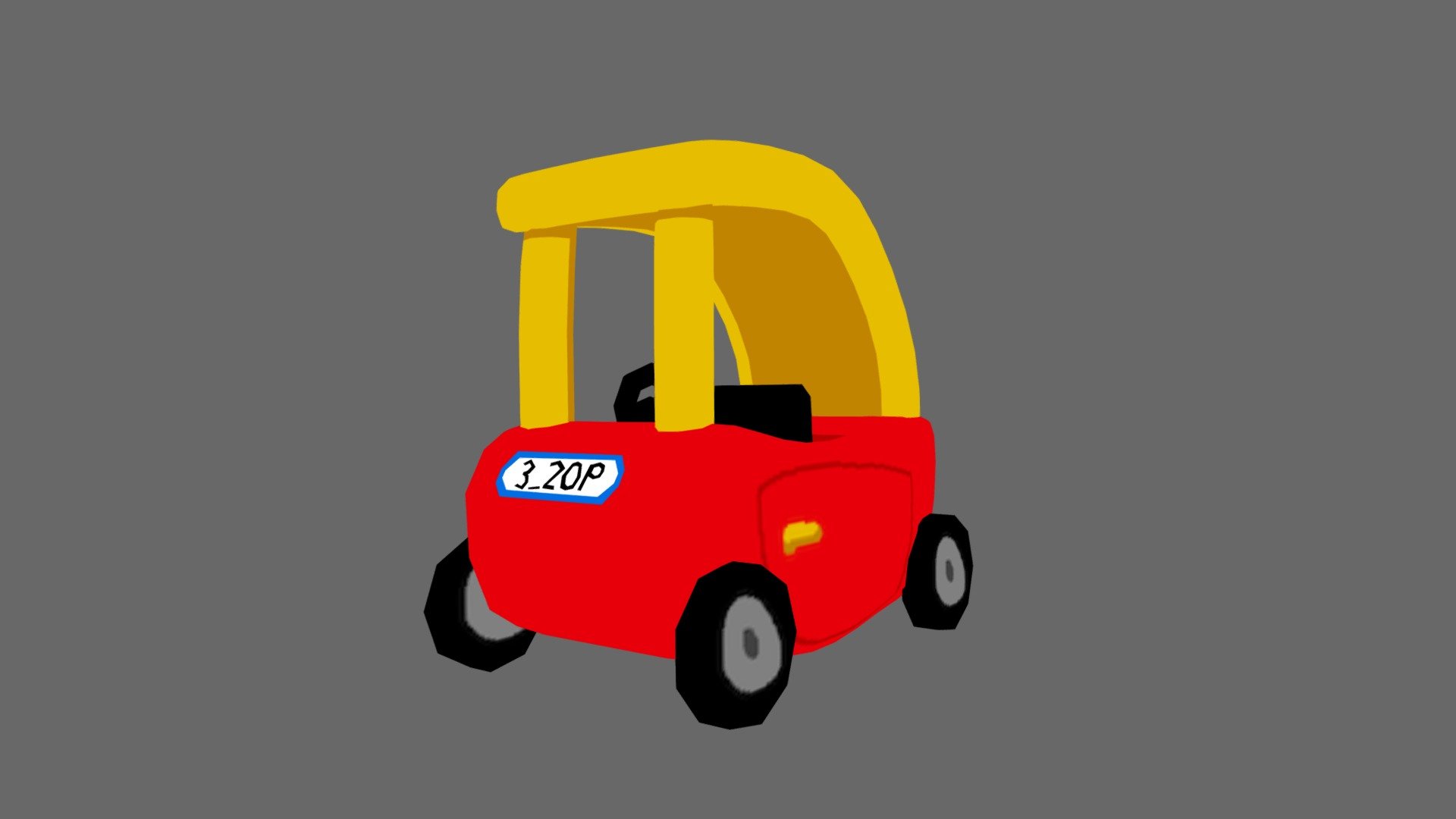 Toy Car. - 3D model by 3_20p [581f15c] - Sketchfab