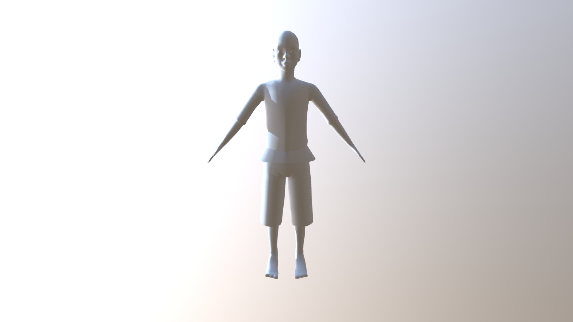 1st Character Model - 3D model by Mitchel Chanthasone (@lowpolypixel ...