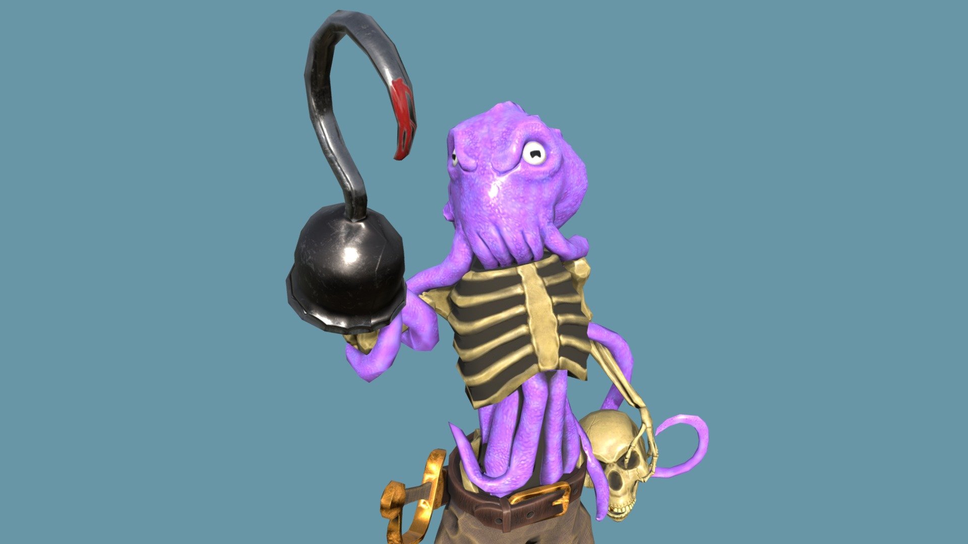 Squelette Final - 3D model by Kevin.Popescu [581fae7] - Sketchfab