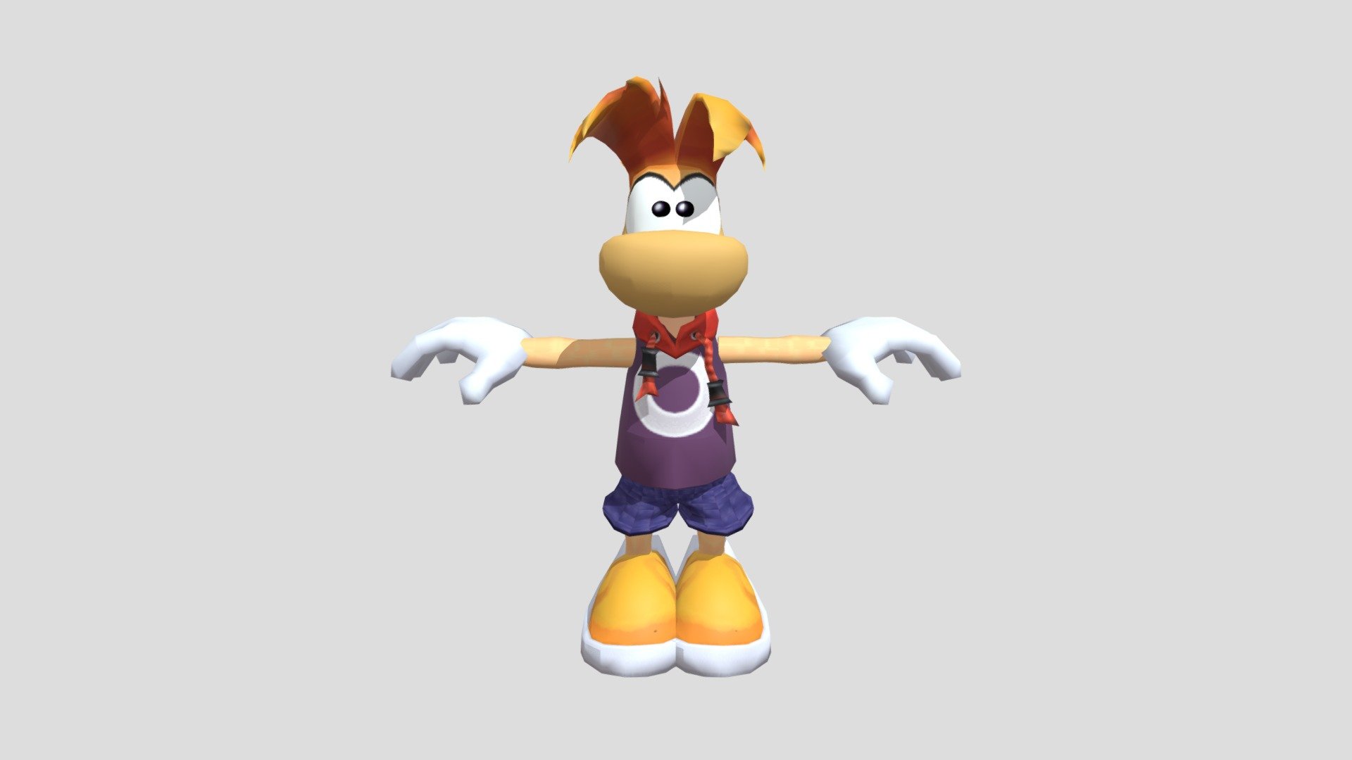 Rayman Full Limbs - Download Free 3D model by xdanni1984x [58200bc] - Sketchfab
