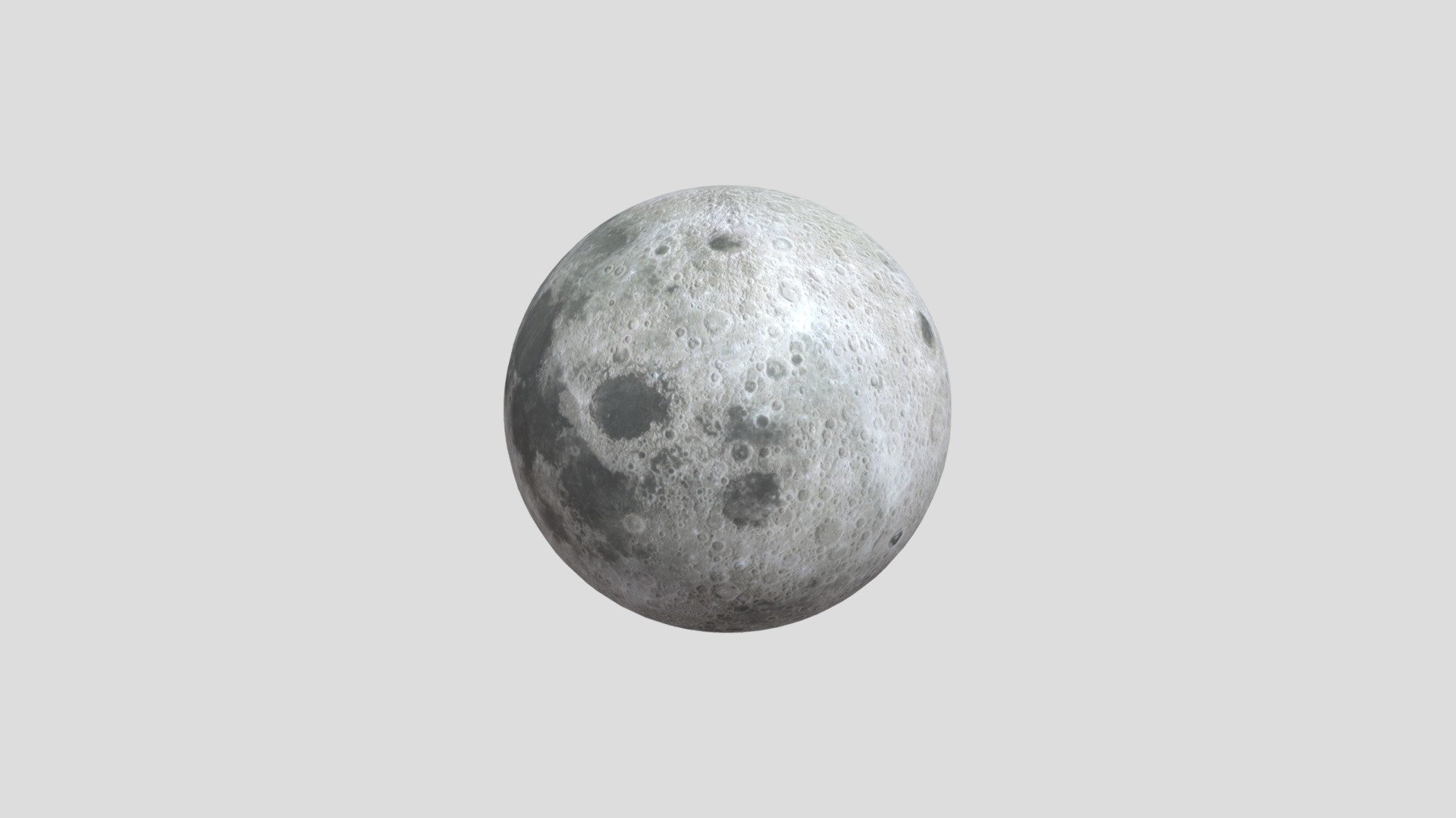 Moon 8k - Download Free 3D model by John.Fothergill [58209cb] - Sketchfab
