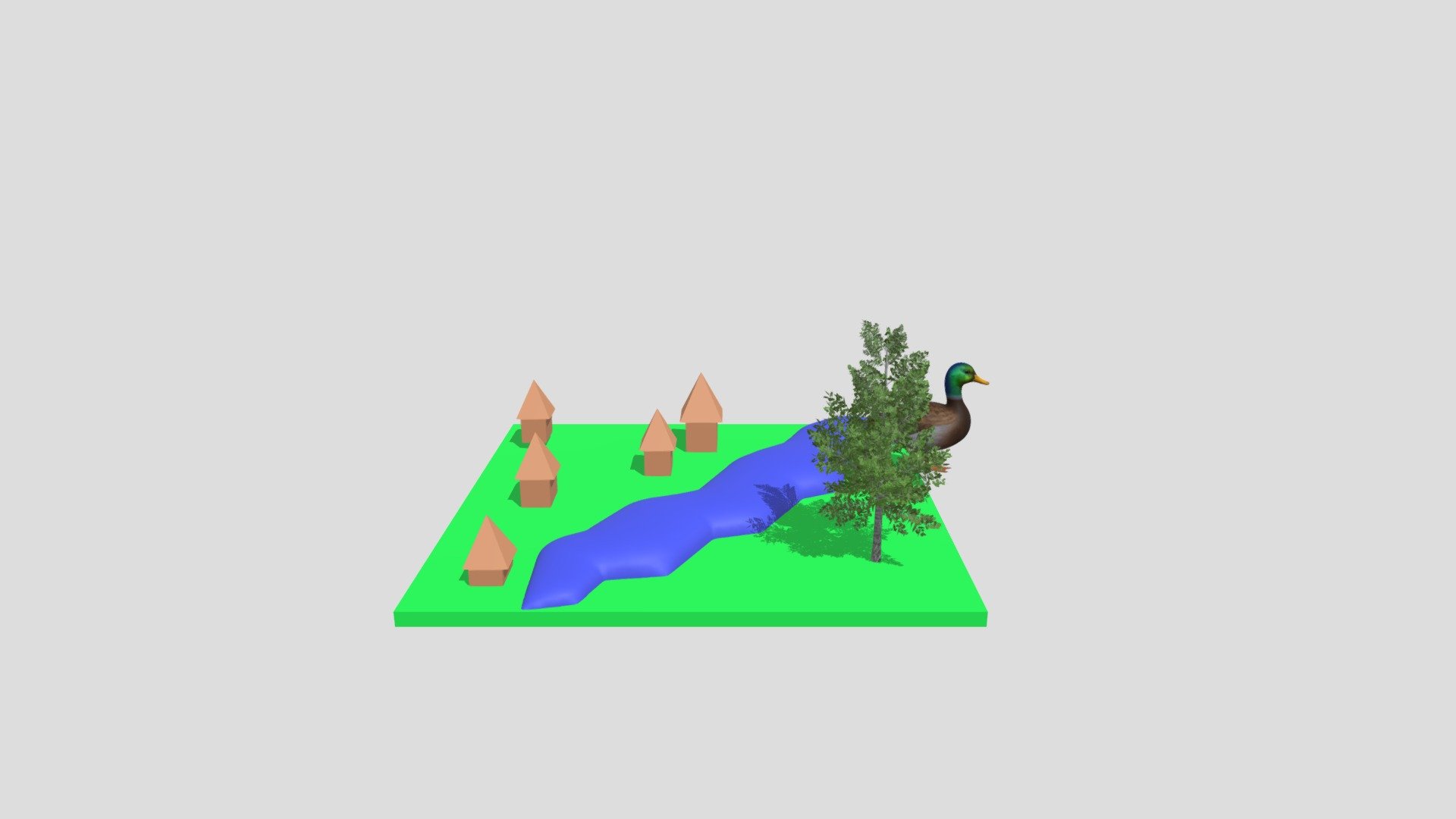 Pemukiman - Download Free 3D model by novaria123 [5821ede] - Sketchfab