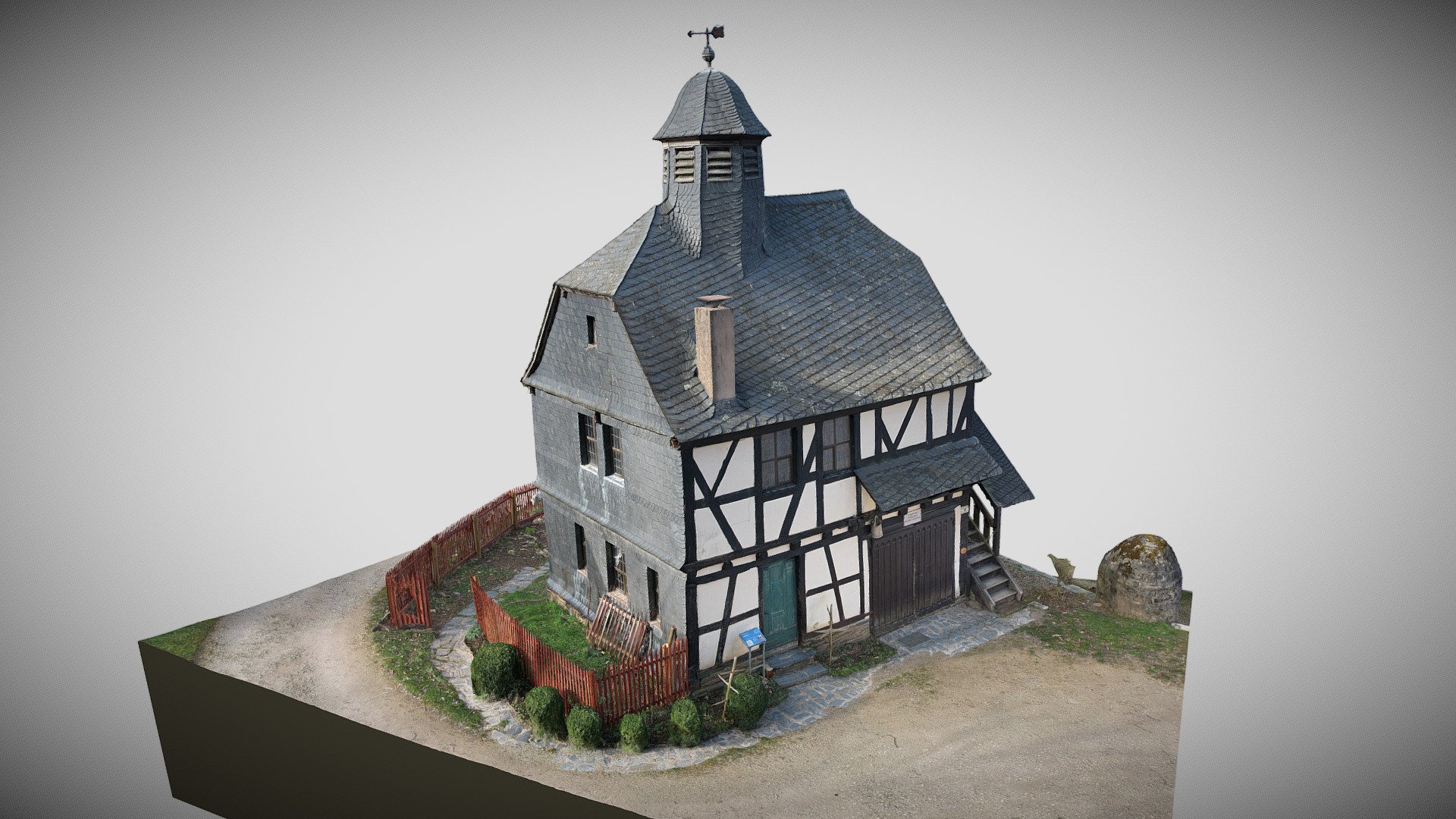 Dorfrathaus Freilichtmuseum Roscheider Hof - Download Free 3D model by ...