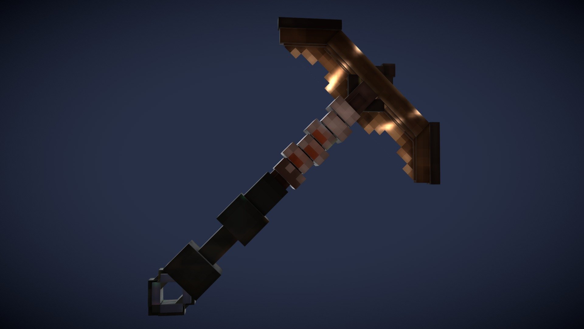 Pickaxe With Spider Texture - 3D model by Schindlerz [582357e] - Sketchfab