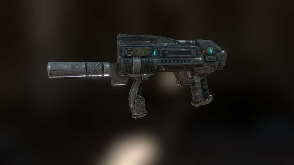 SMG01 - 3D model by artrynk [582401f] - Sketchfab