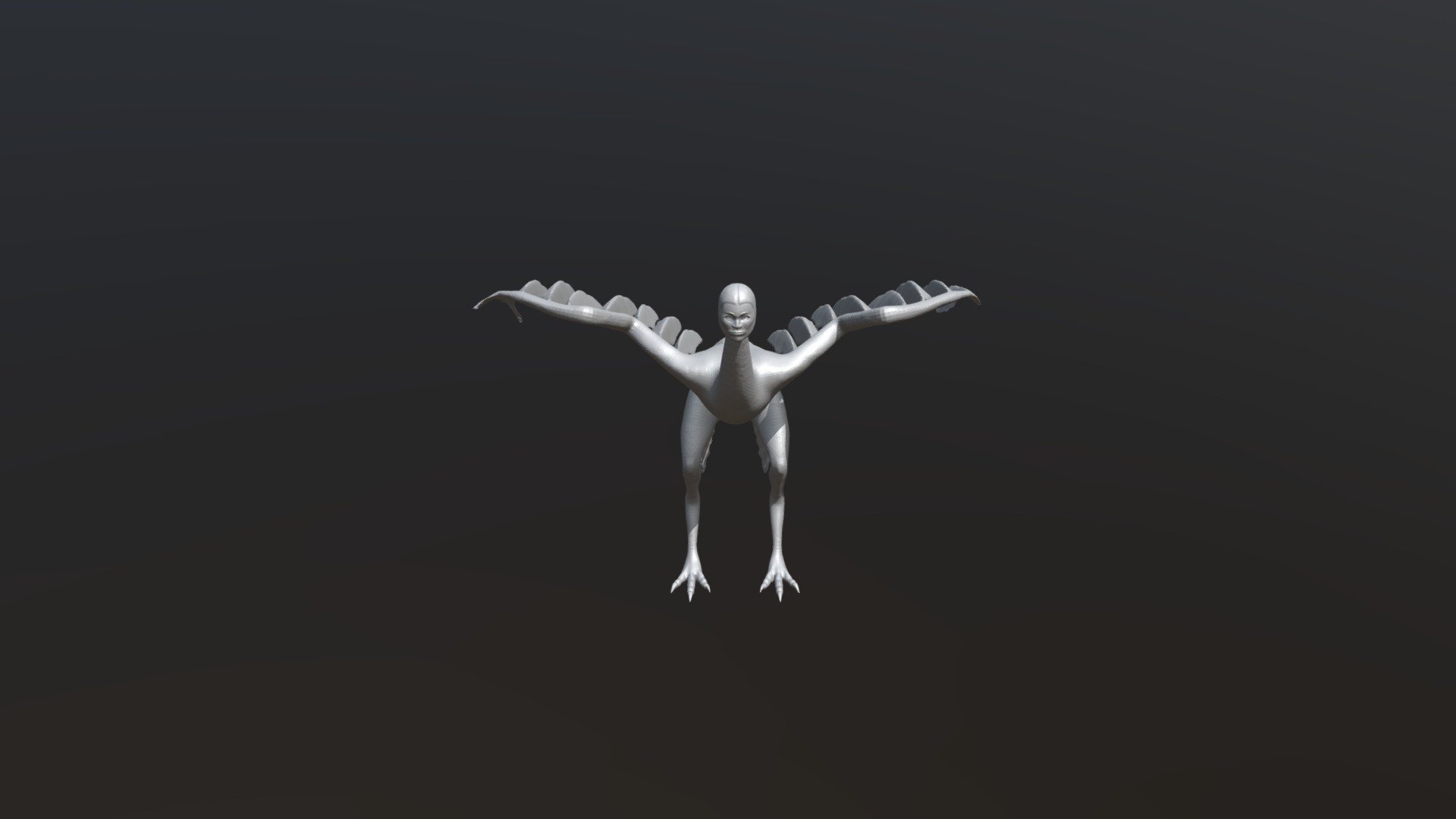 SculptJanuary 15: Hybrid - 3D model by silentheart00 [582621d] - Sketchfab