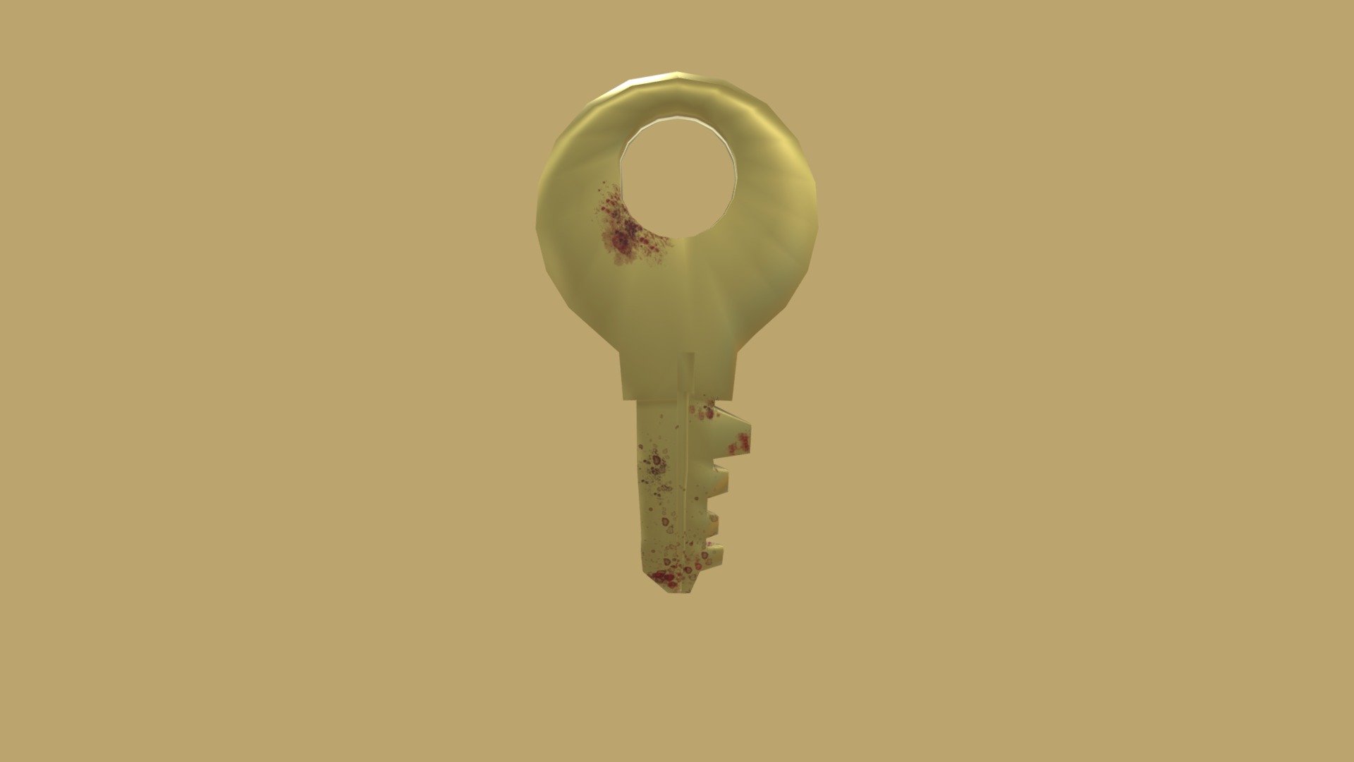 Chave (Ouro) - 3D model by Nicole Araujo (@NicoleAraujo) [5826cc2 ...