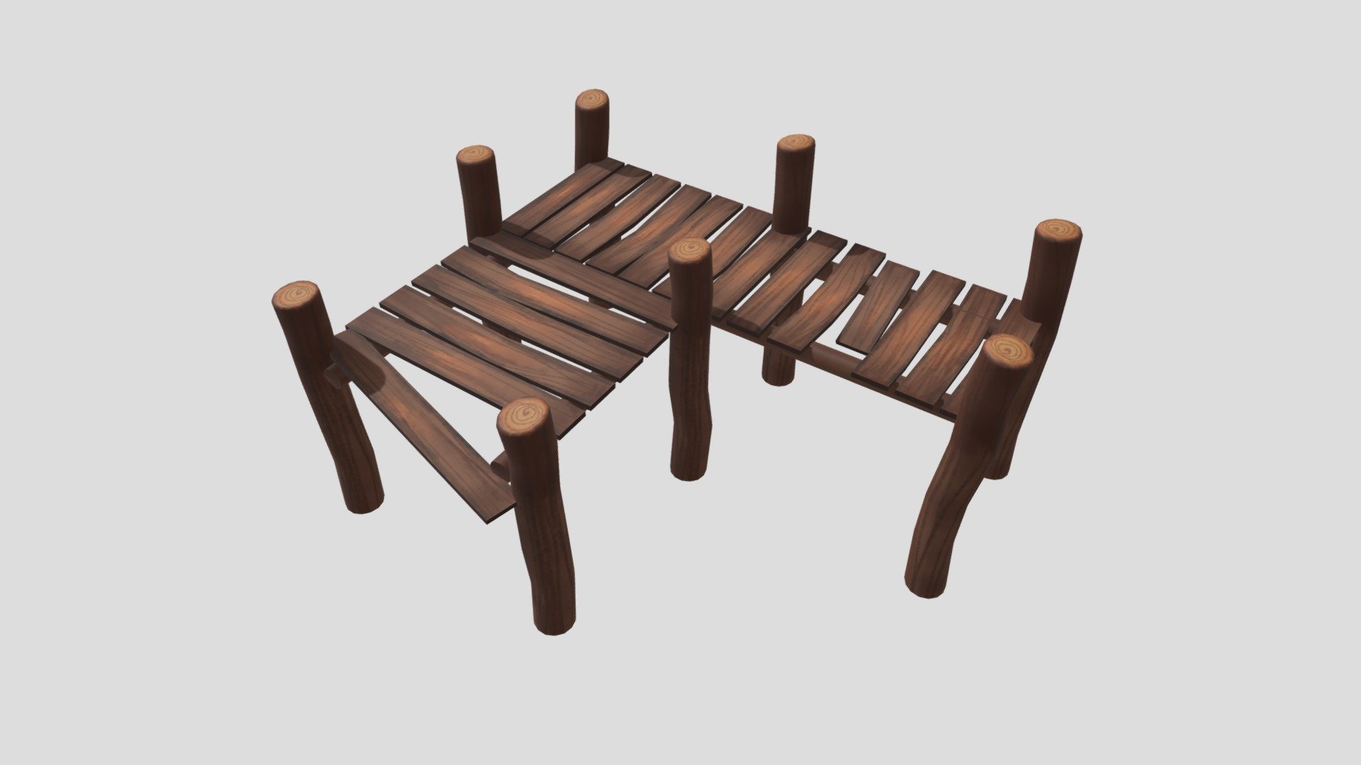 Stylised wooden dock - 3D model by myrthevdmeulen [5826daf] - Sketchfab