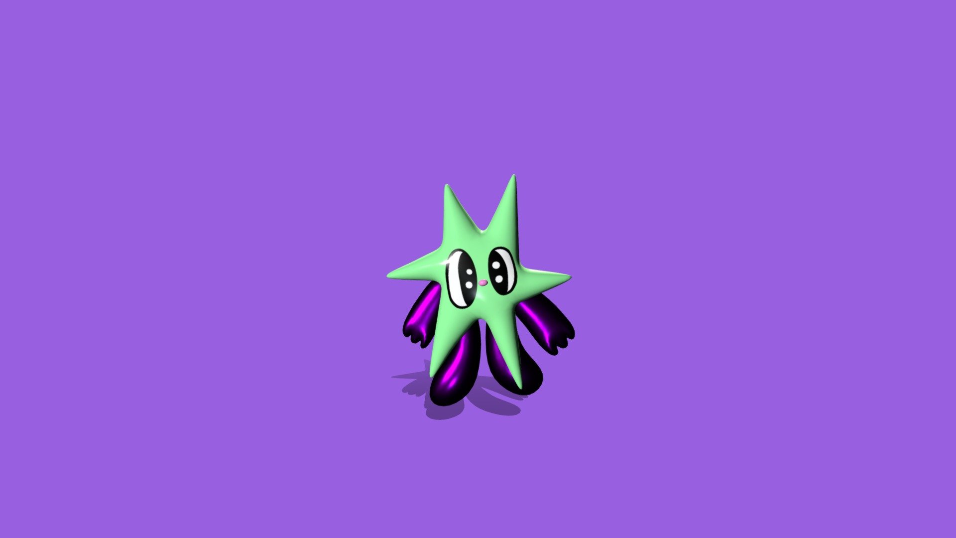 mirmo star - 3D model by aletressde (@Bijuarugomi) [58274d9] - Sketchfab