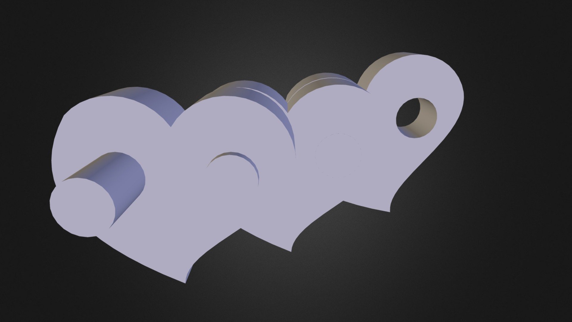 מחבר לב הדפסה - 3D model by adi karni (@adikarni) [582774a] - Sketchfab