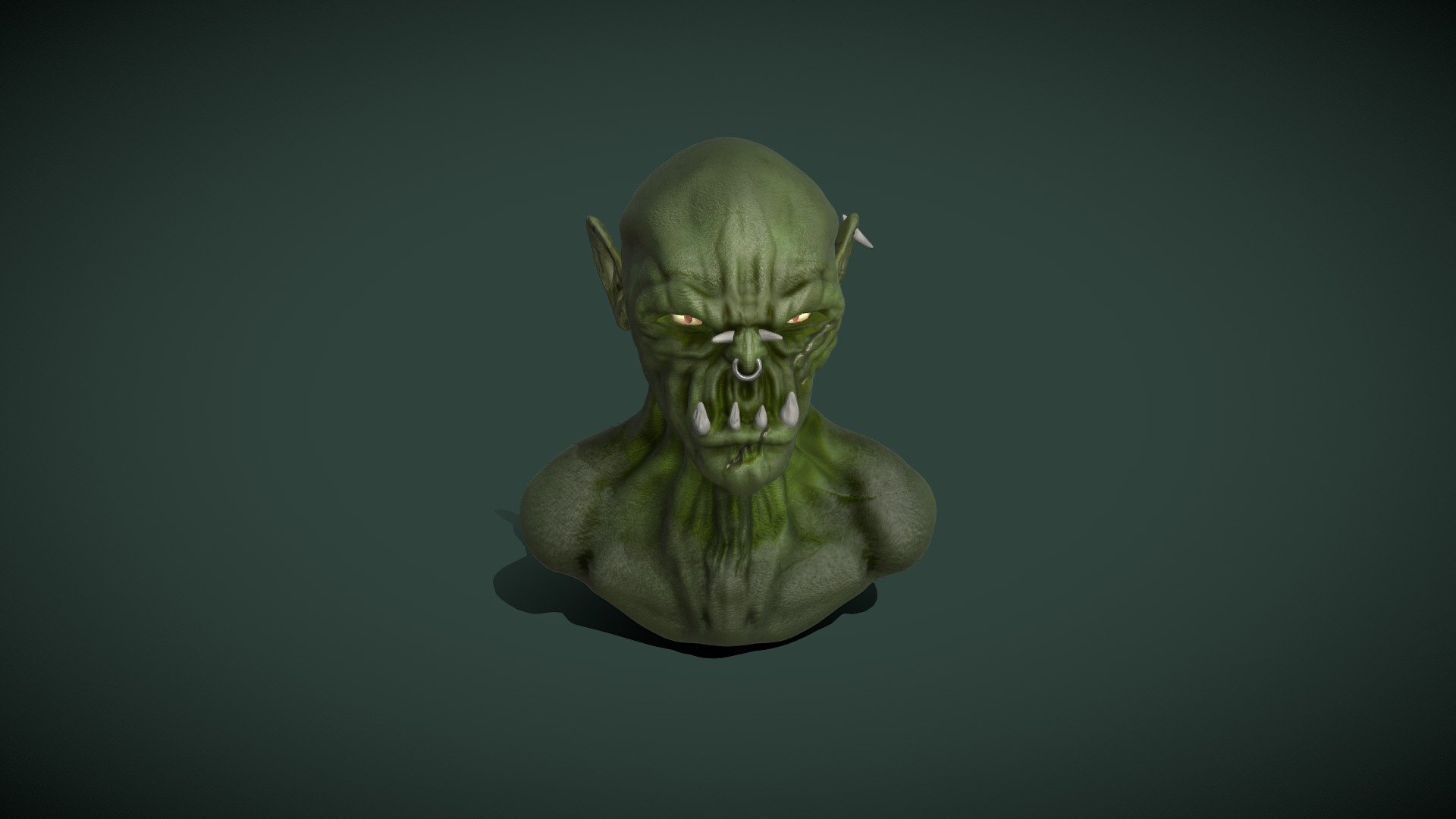 Goblin Head - Download Free 3D model by Deanvu [5828318] - Sketchfab