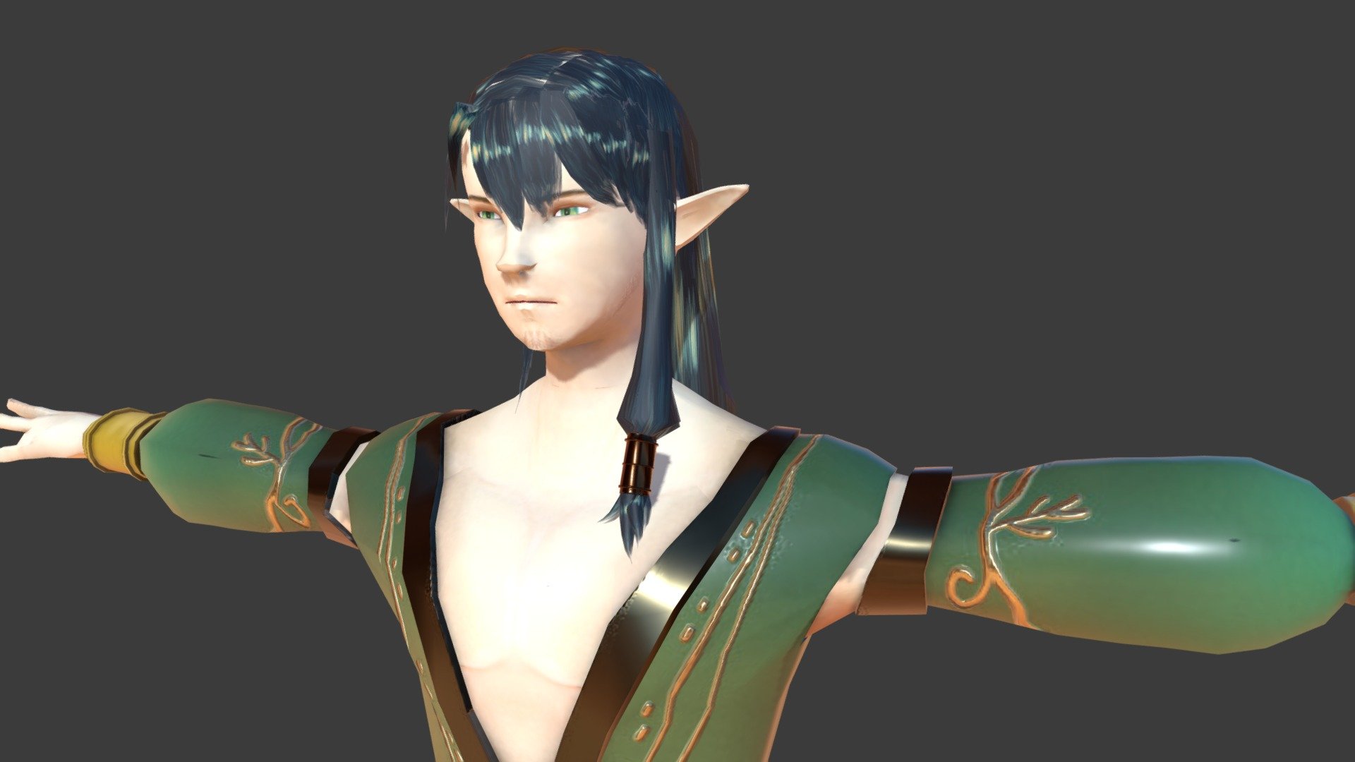 Elf - 3D model by krittapornploy [5829621] - Sketchfab
