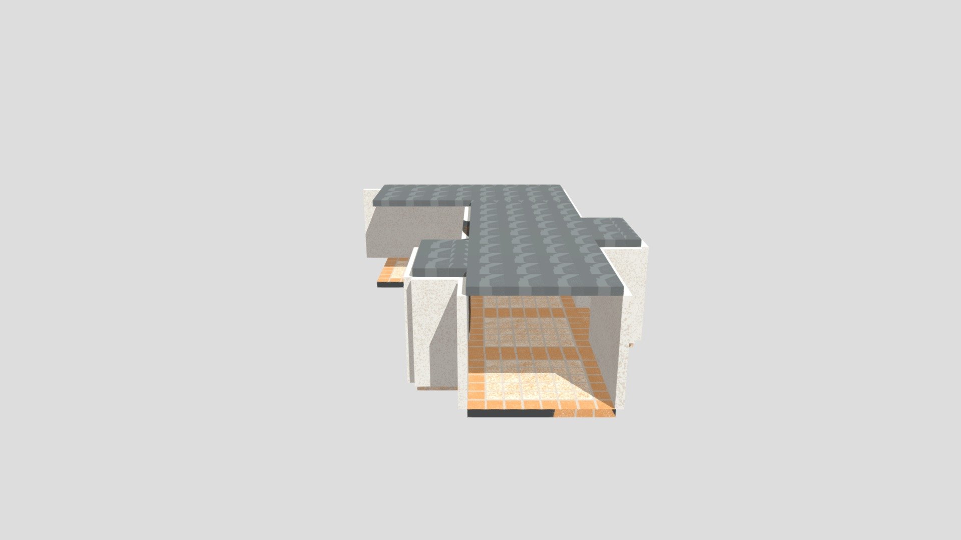 Modular Corridor - 3D model by ZTsimboykas [582b700] - Sketchfab