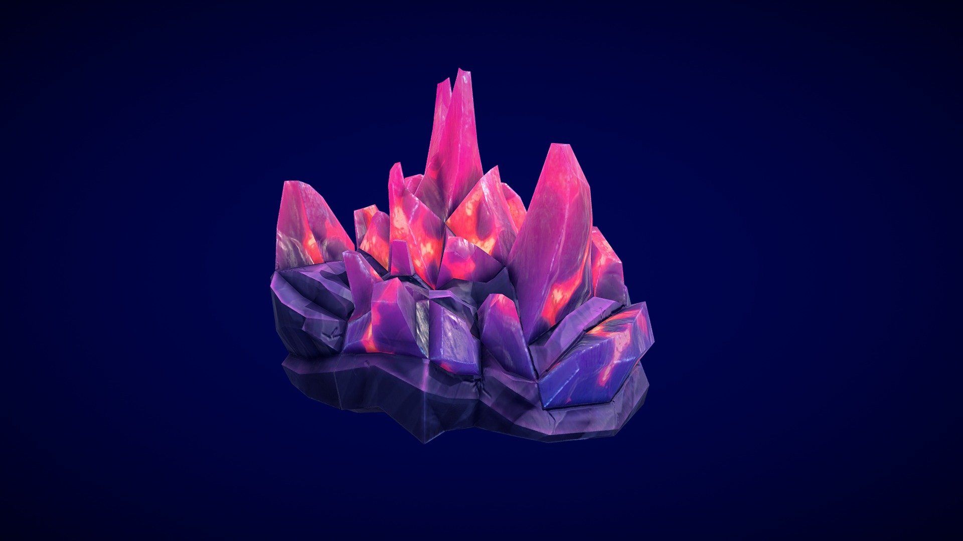 Stylized Amethyst - Buy Royalty Free 3D model by Brittany Frances ...
