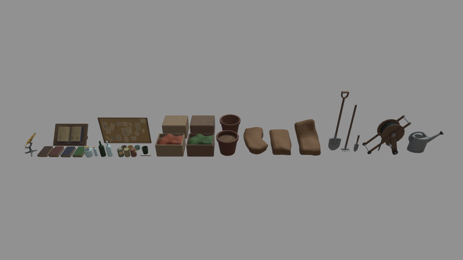 Greenhouse Props - Download Free 3D model by Mats de Wind (@matsdewind ...