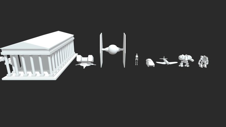 Blocking 3D models - Sketchfab