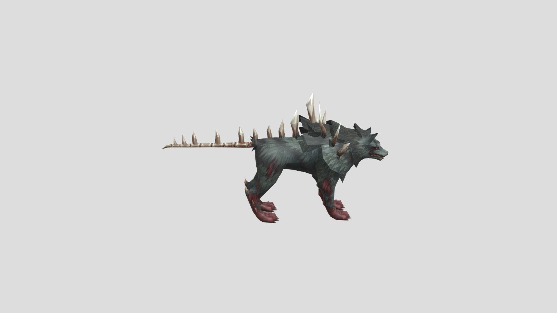 Mob_ Wolf_ Disease_ Vari01 King's raid - Download Free 3D model by ...