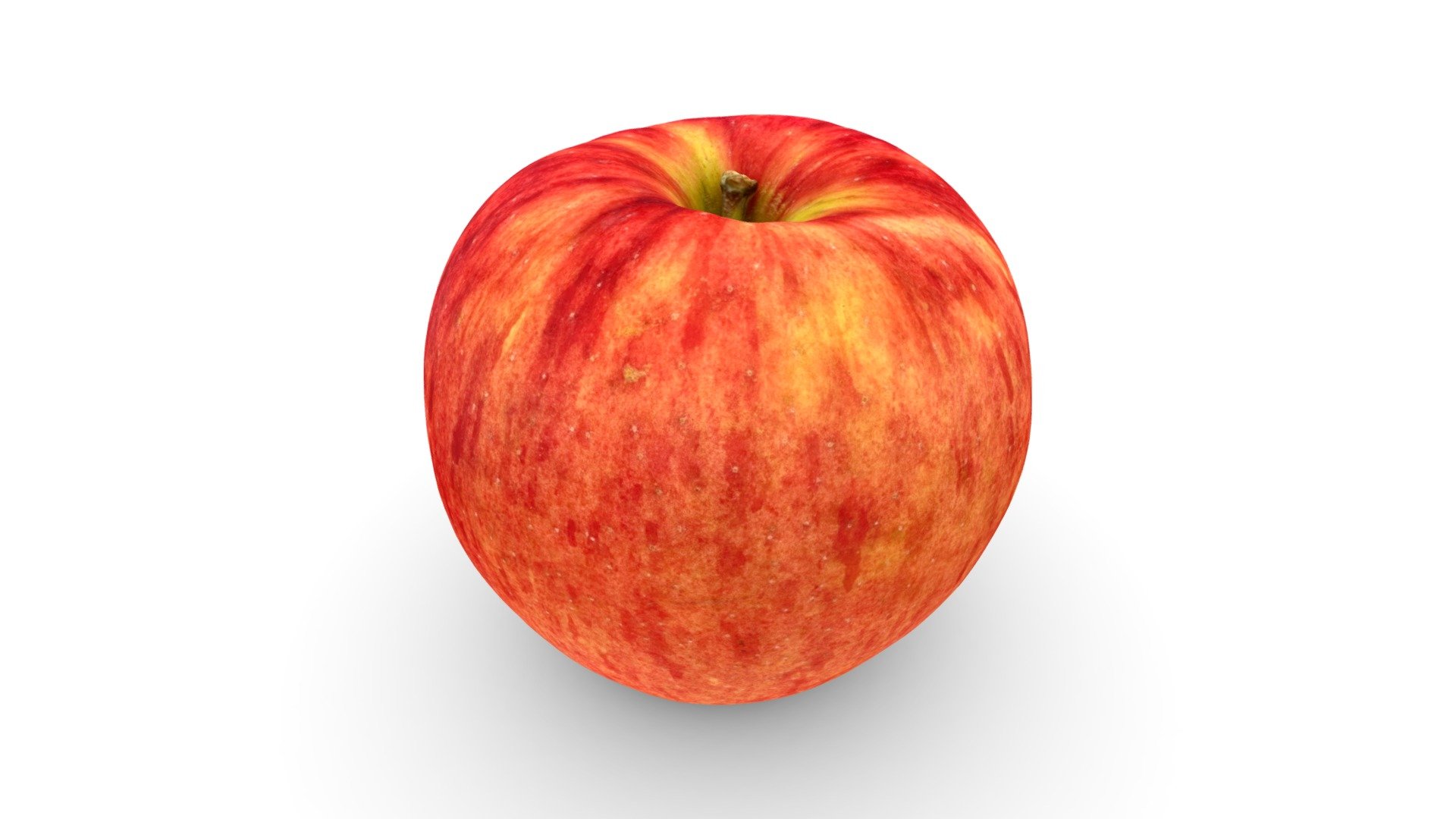 Tsugaru Apple りんご つがる - 3D model by Akiko_NAKAMURA (@Akiko_NAKAMUR ...