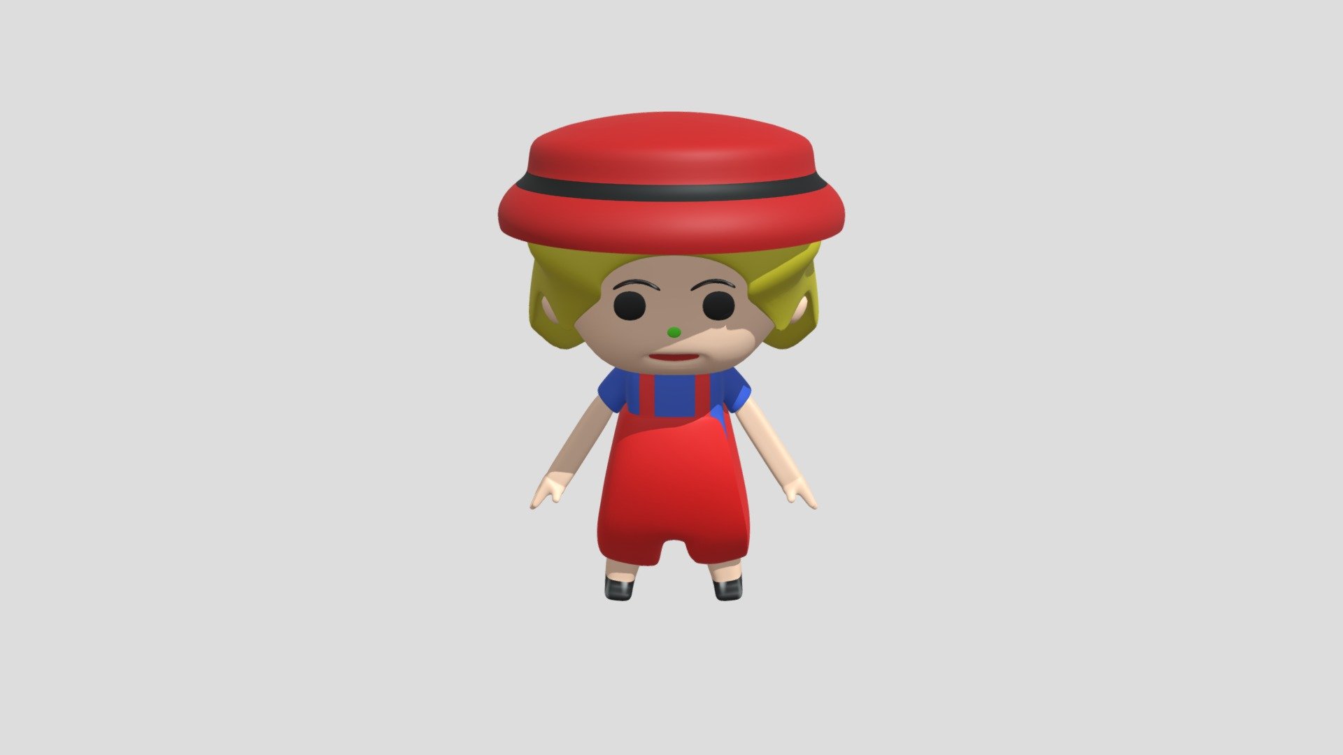 GIRL NO - 3D model by Kanz7421 [5832496] - Sketchfab