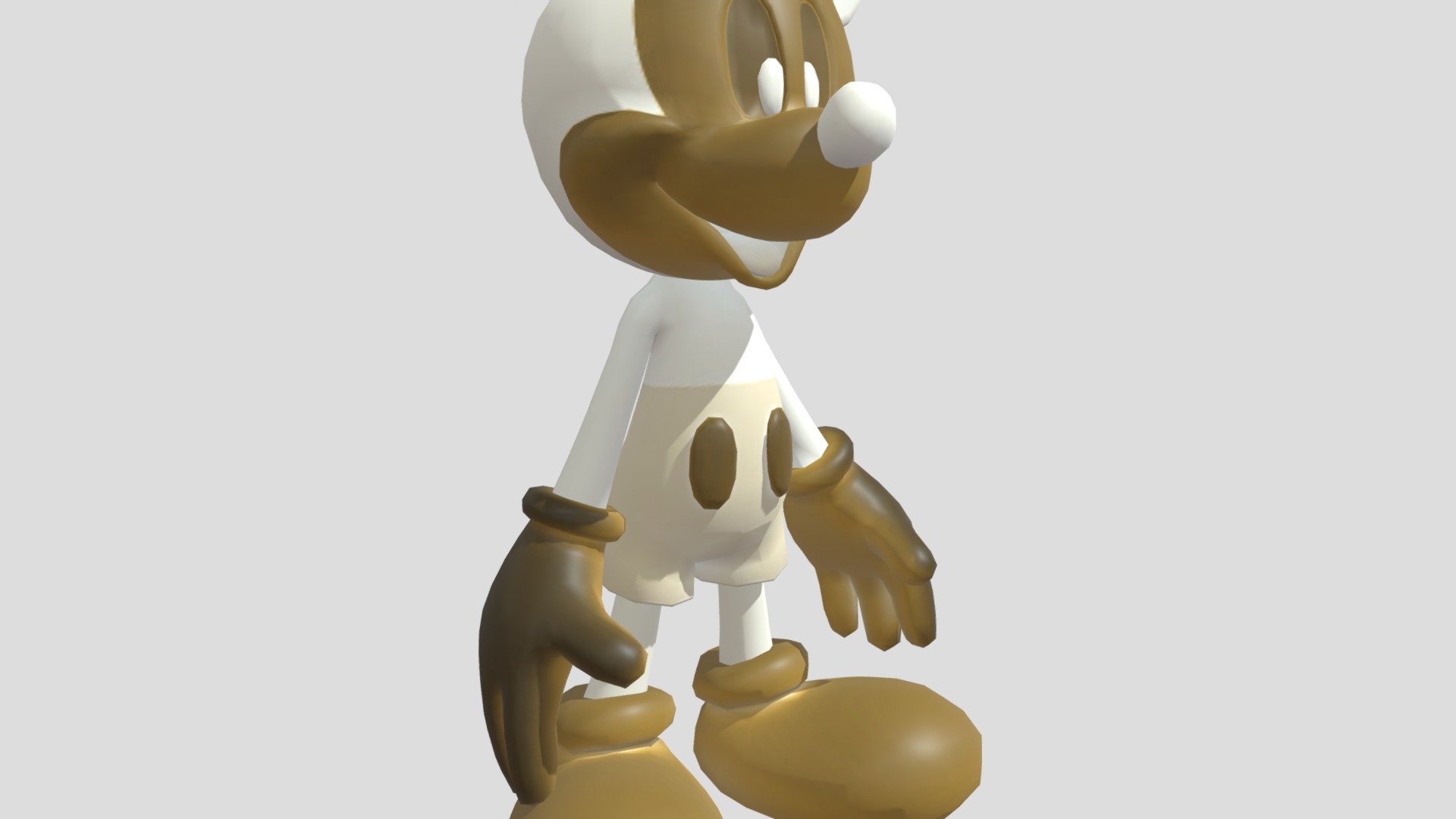 Golden Mouse - Download Free 3D model by Saiyan/AlexDaModelBuilder ...
