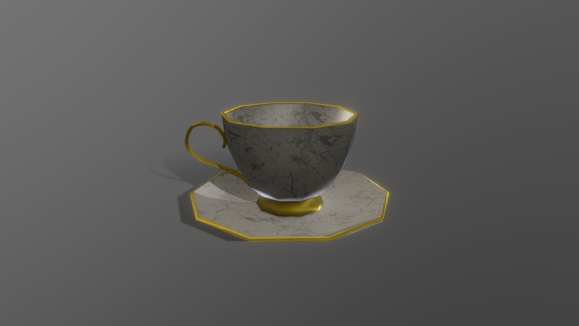 Tea Cup - 3D model by Myaskill [583358f] - Sketchfab