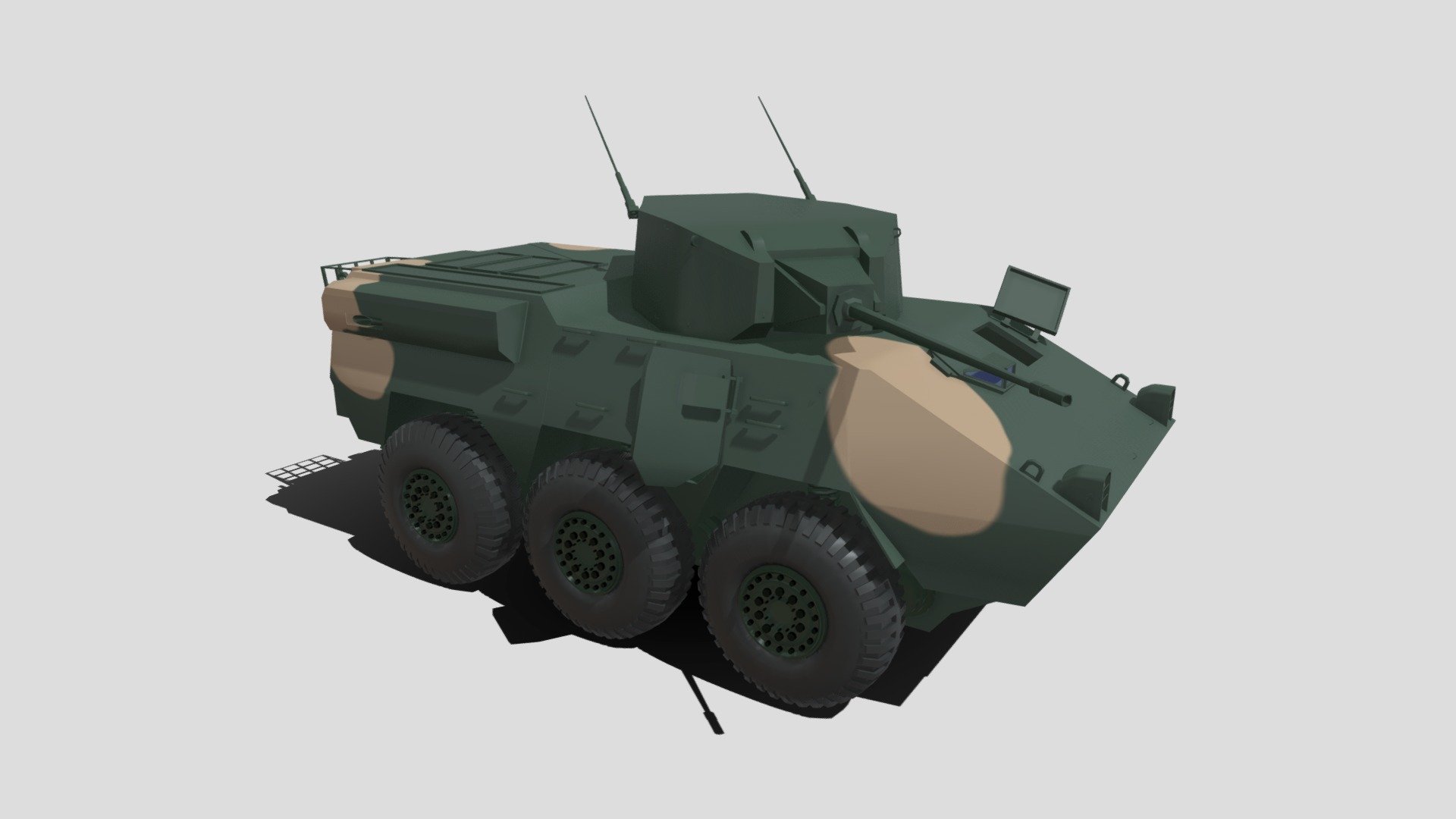 87式偵察警戒車（type87 RCV） - 3D model by matutani [58335a2] - Sketchfab