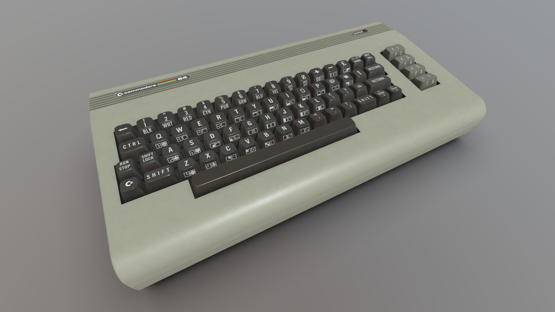 Commodore 64 (1982) - Buy Royalty Free 3D model by lacoral [5834e2a ...