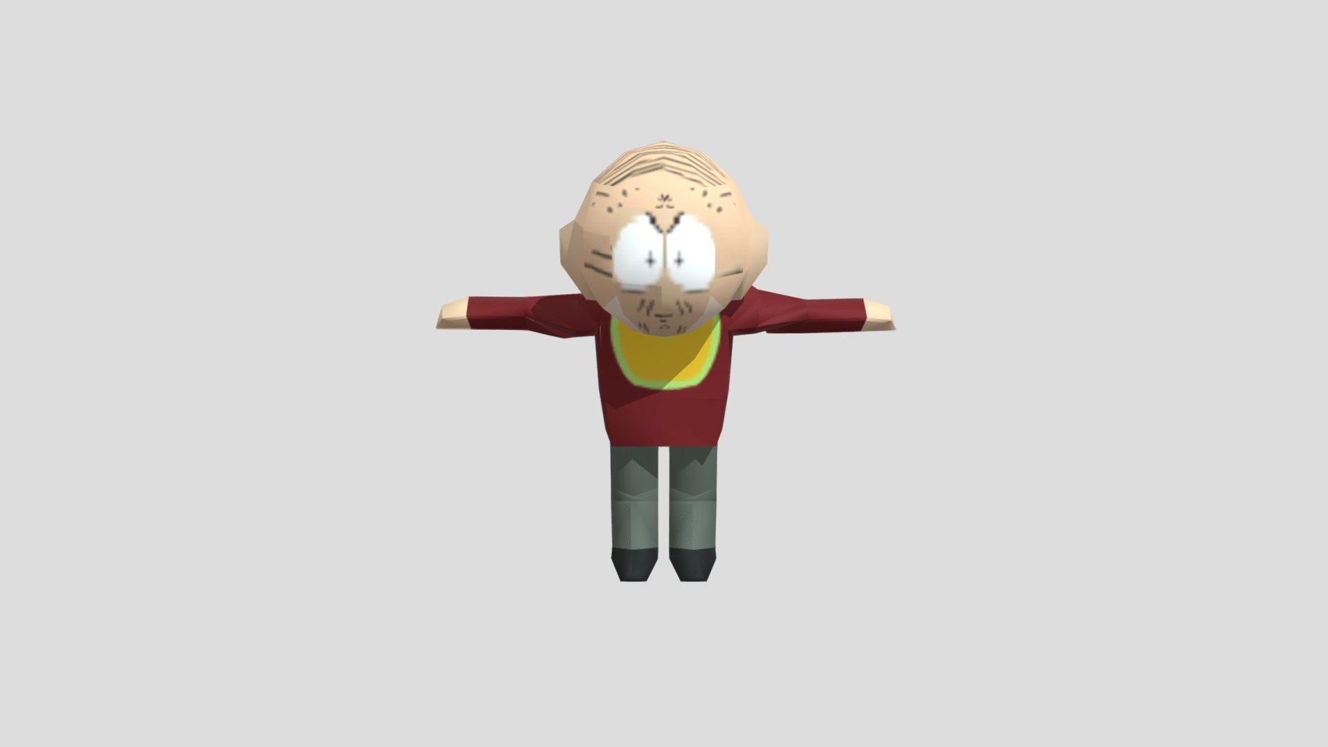 Grandpa (south park) add for garrys mod - Download Free 3D model by ...