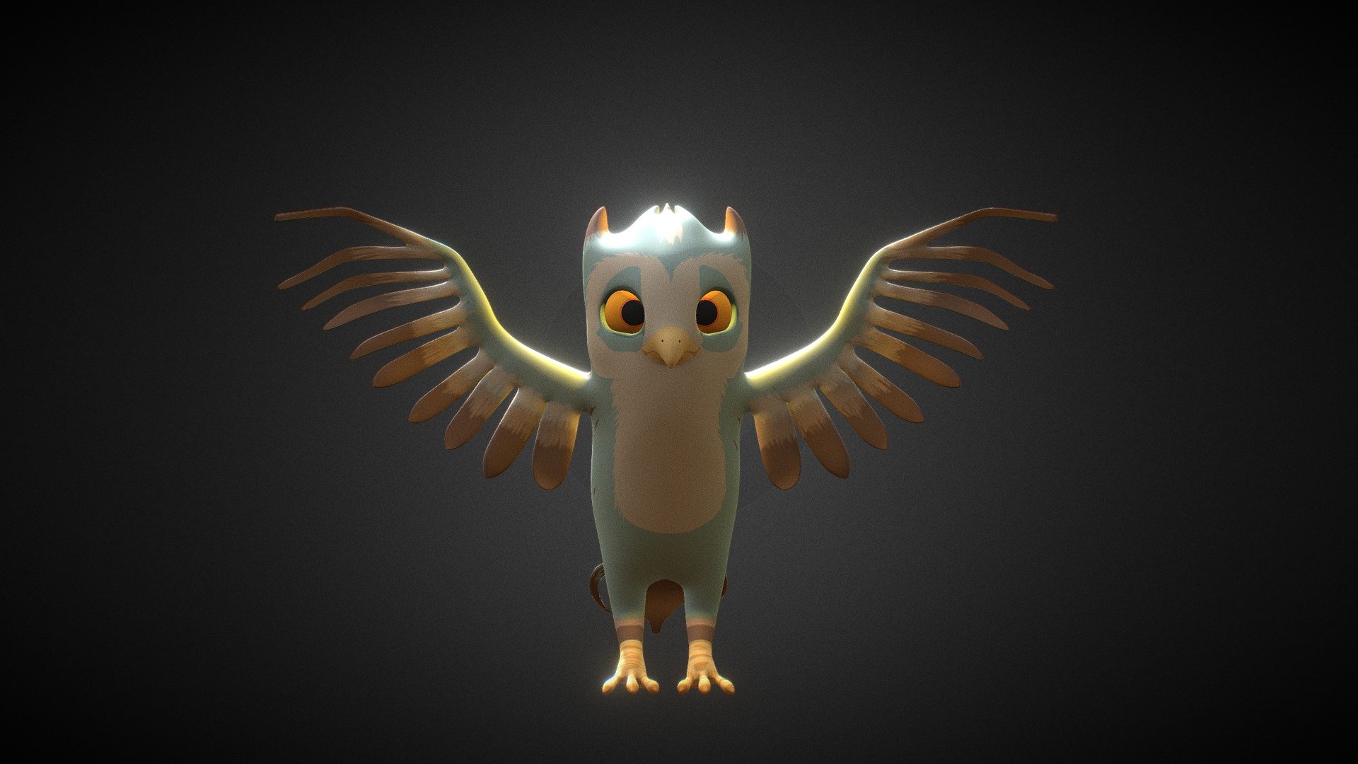 El buhito Andino - 3D model by imaginandoArt [583564a] - Sketchfab