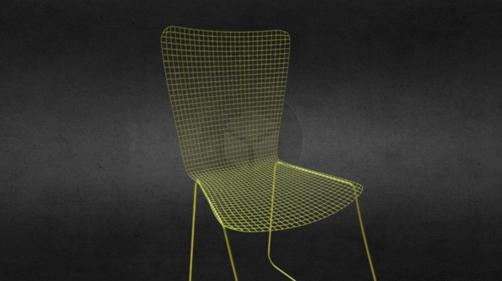 Wire Chair - 3D model by Gonzalit [5835810] - Sketchfab