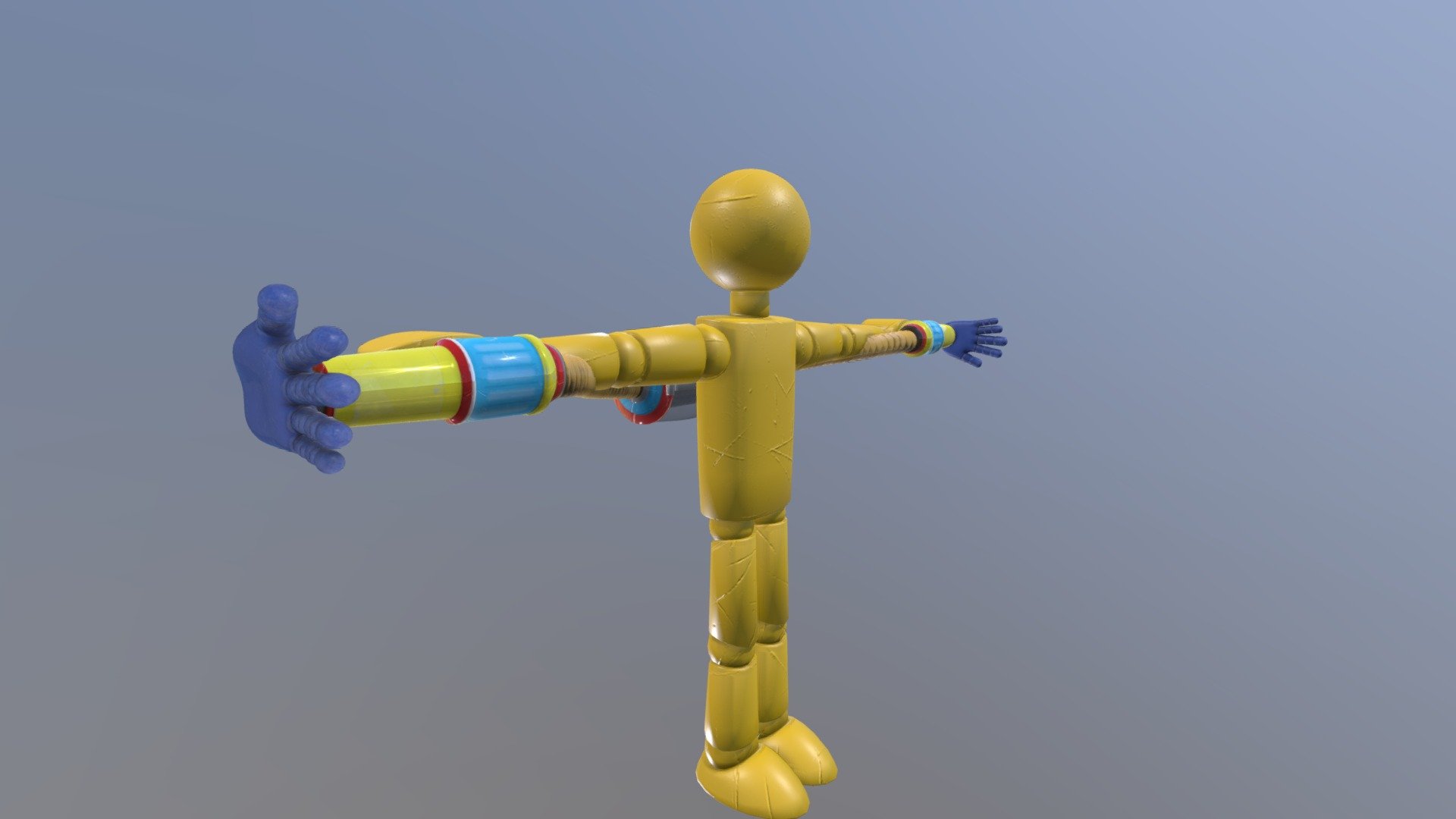player_with_grabpack - 3D model by NotedCoyote8537 [583725d] - Sketchfab