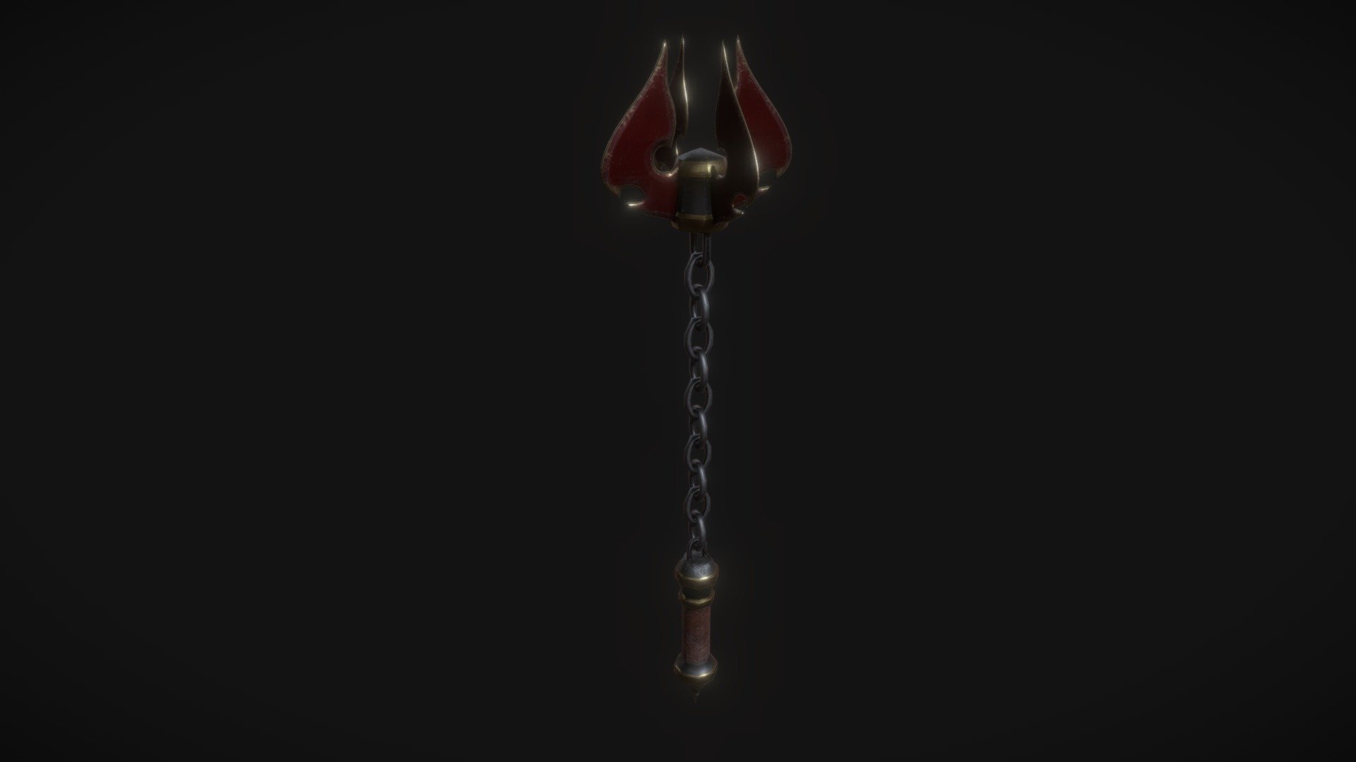 Fantasy Morningstar - 3D model by Xavier Toomer (@xtoomer) [58384bf ...