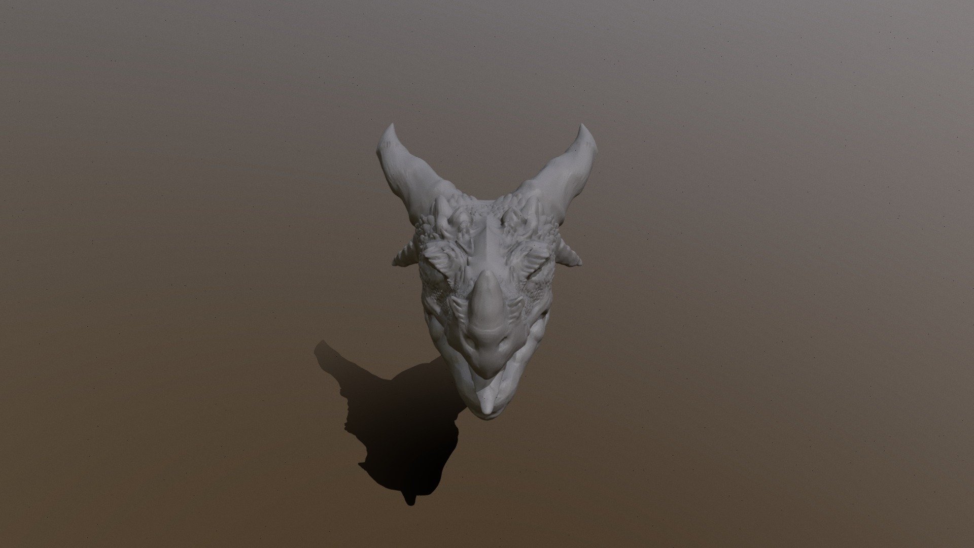 Head of a dragon - 3D model by brian.wannstam (@SEMI49) [5839ff5 ...